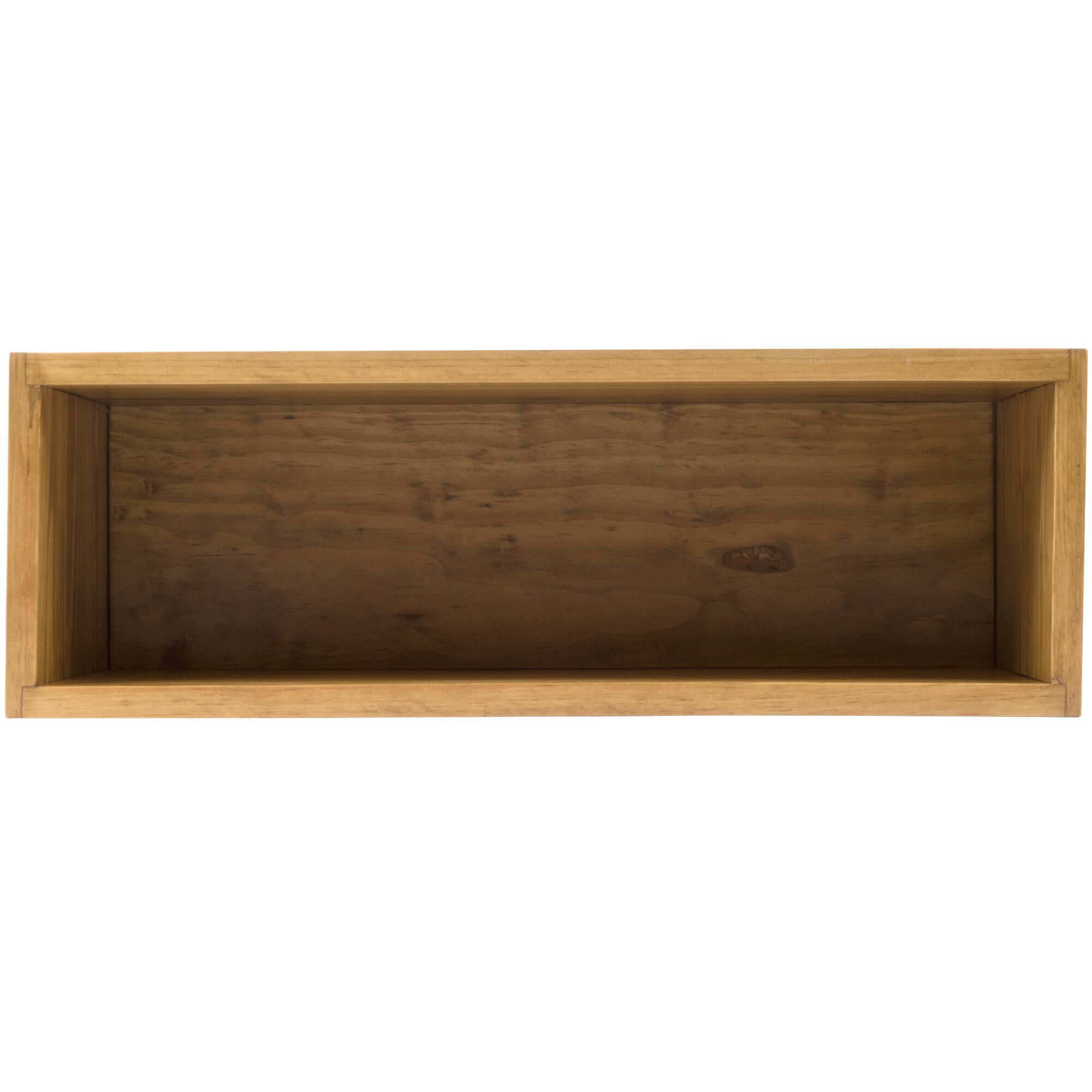 Cal-Mil 166-11-99 Madera Rustic Pine Rectangle Plate Riser - 20 1/2" x ...