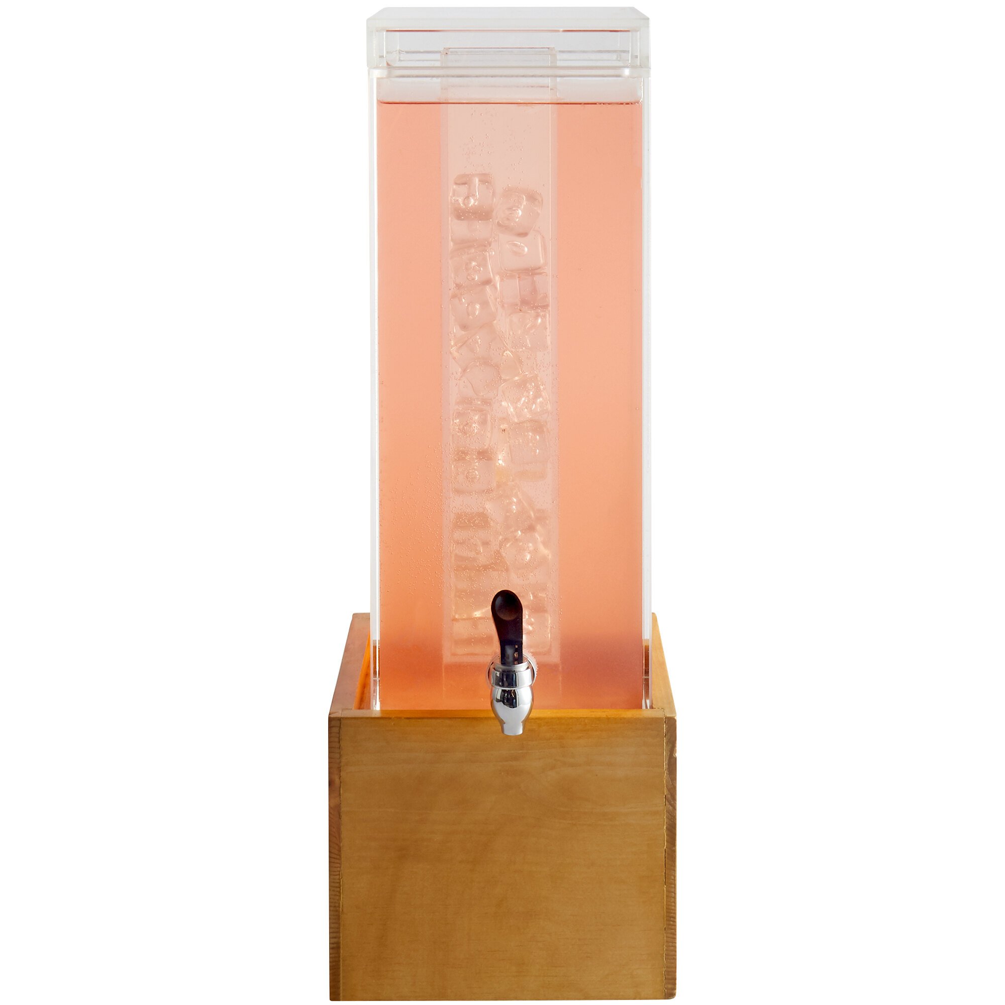 Cal-Mil 1527-3-99 Madera Rustic Pine 3 Gallon Beverage Dispenser with ...