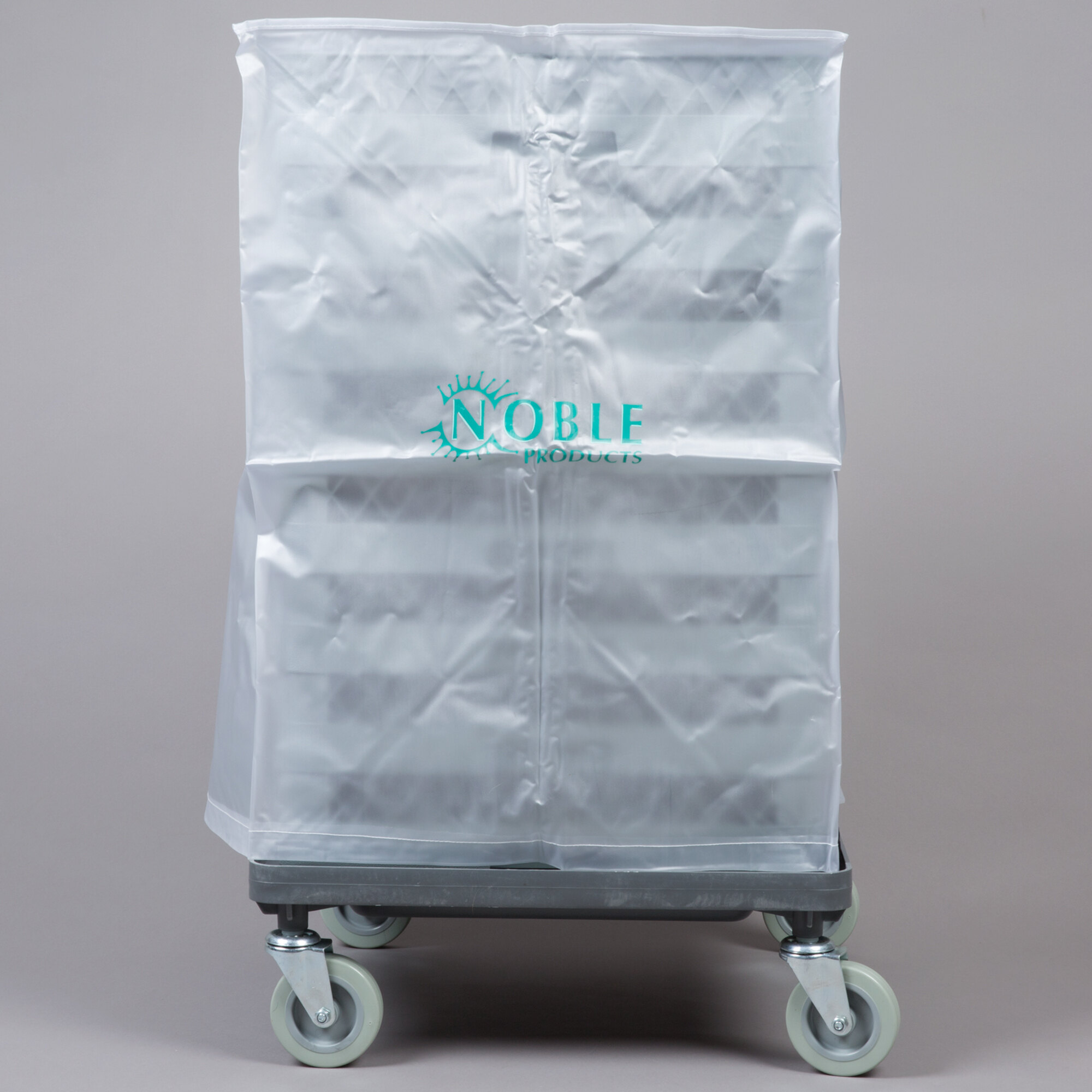 Noble Products 30" Translucent Vinyl Glass Rack Dust Cover