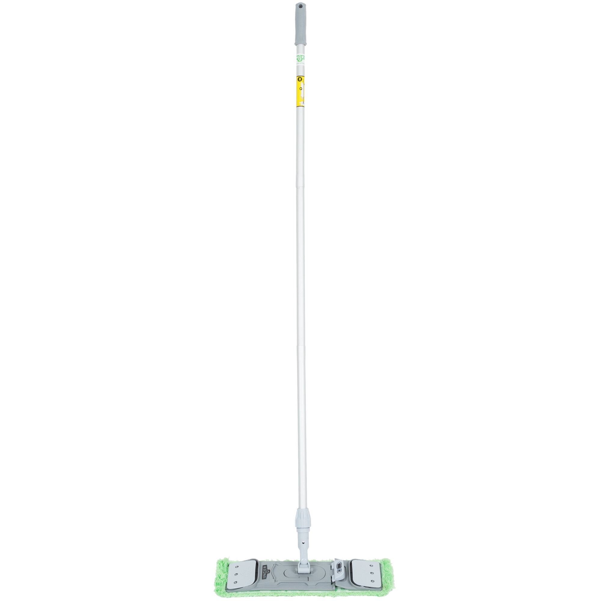 Unger SmartColor 15.0 16" Microfiber Mop Pad Kit with Mop Handle and ...