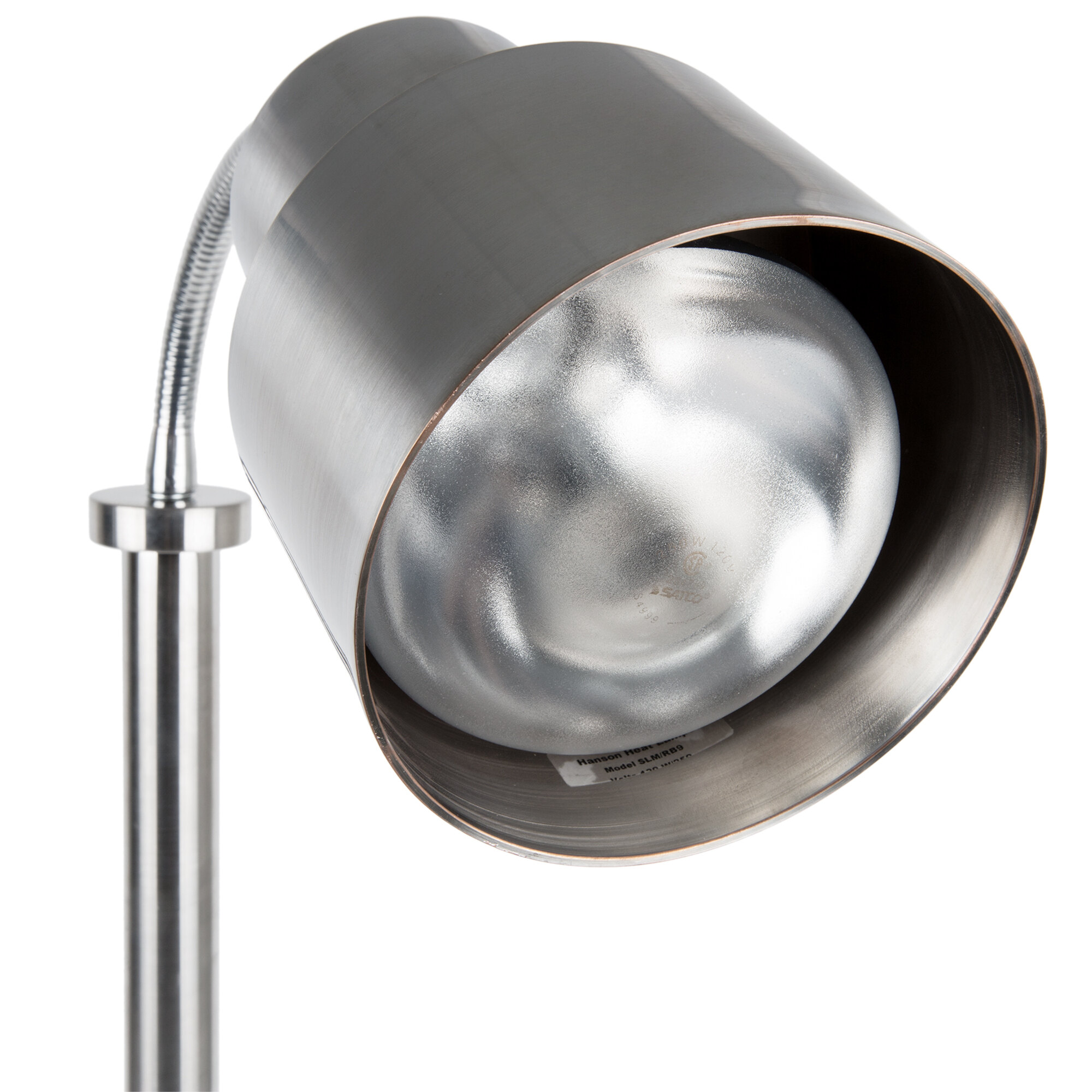Hanson Heat Lamps SLM/200/ST/SS Stainless Steel Flexible Single Bulb ...