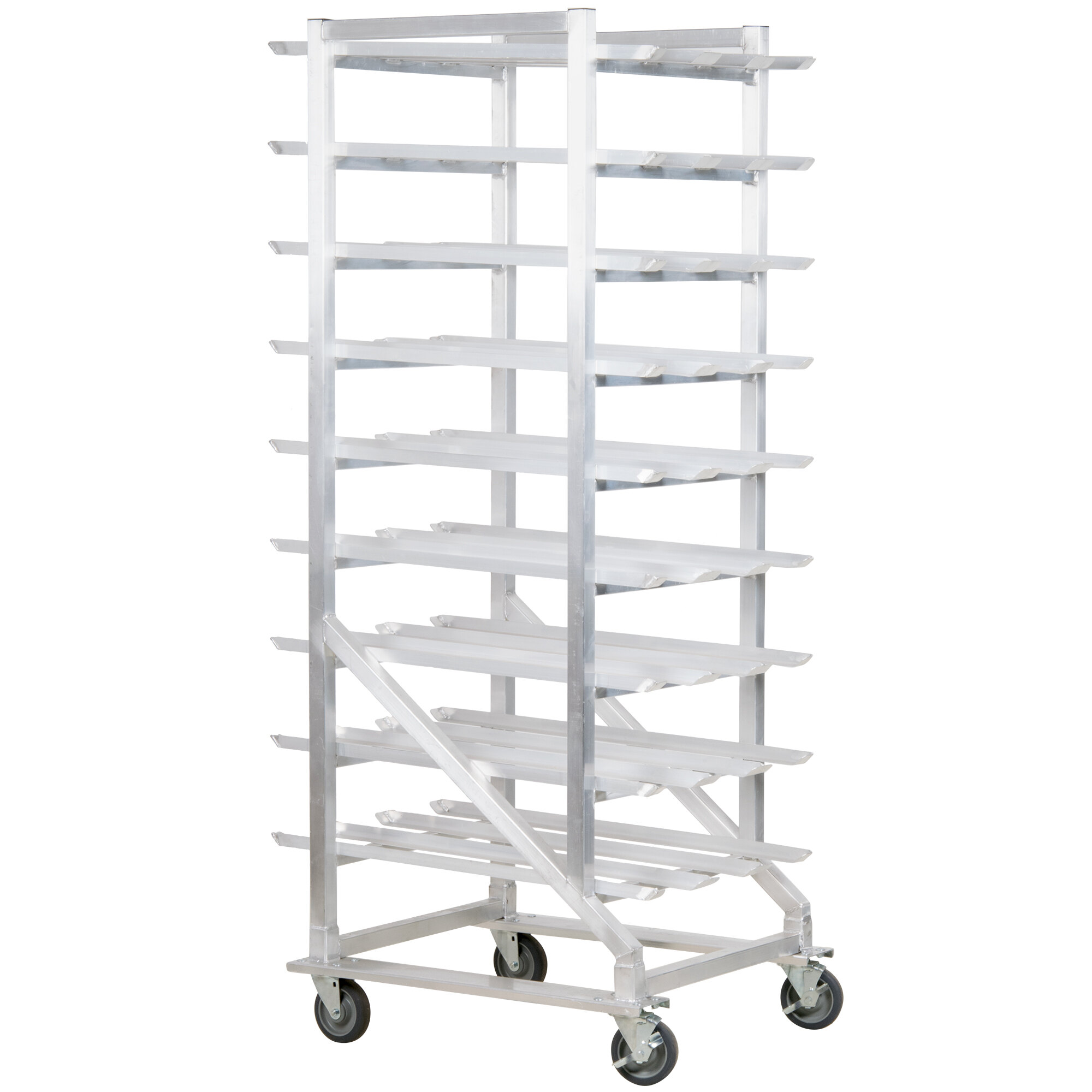 Regency CANRK162M Full Size Mobile Aluminum Can Rack for #10 and #5 Cans