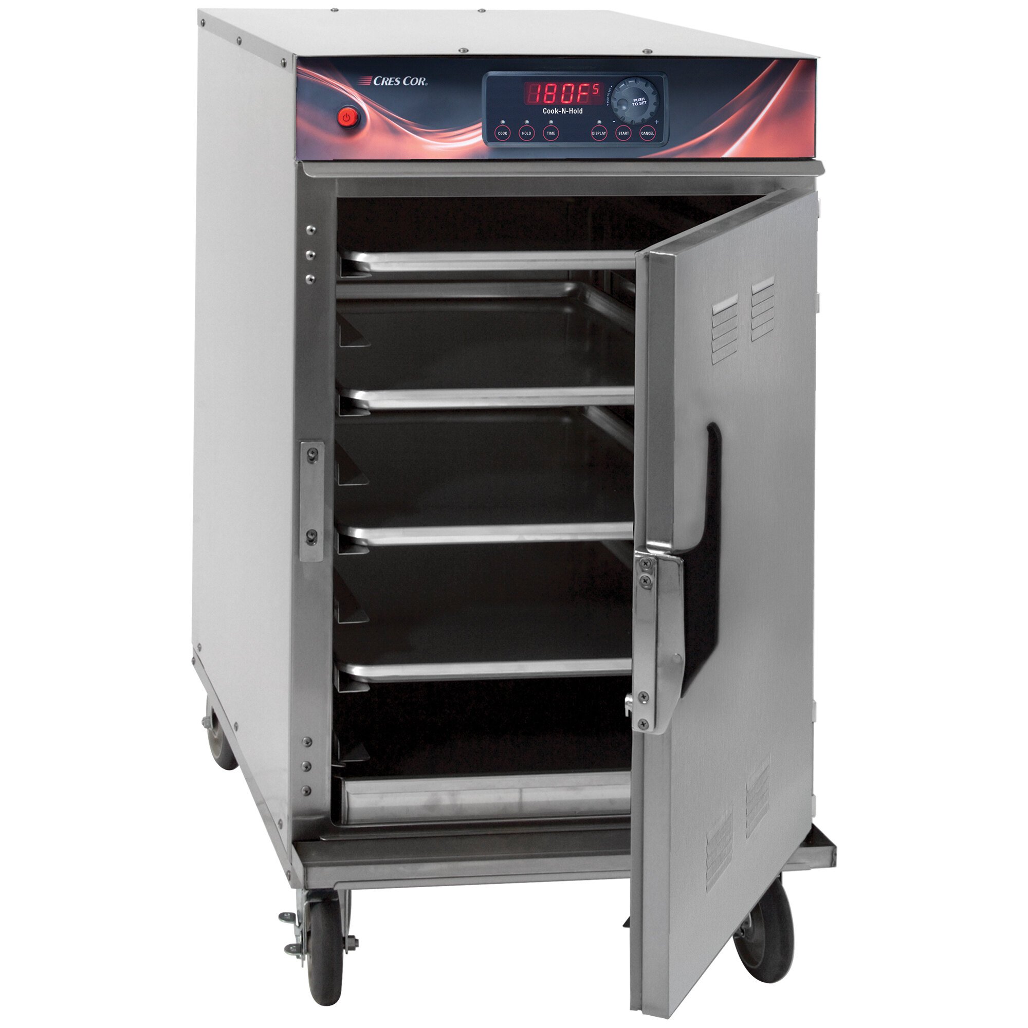 Cres Cor 1000CHSSSPLITDE Half Height Stainless Steel Cook and Hold Oven ...