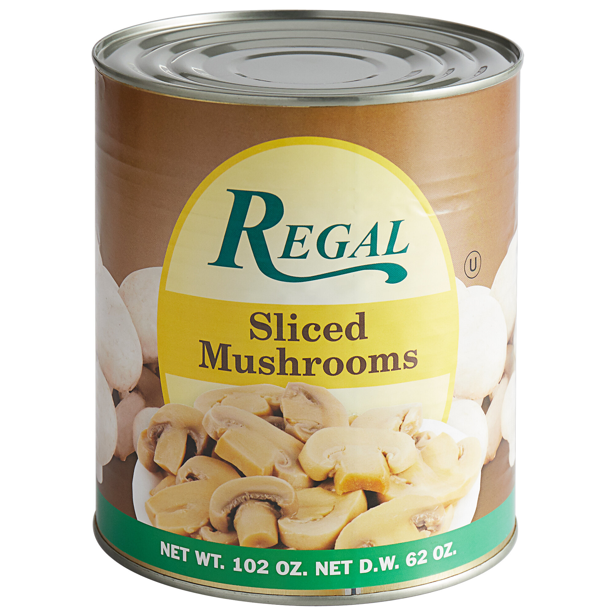 Regal Sliced Mushrooms - #10 Can - 6/Case