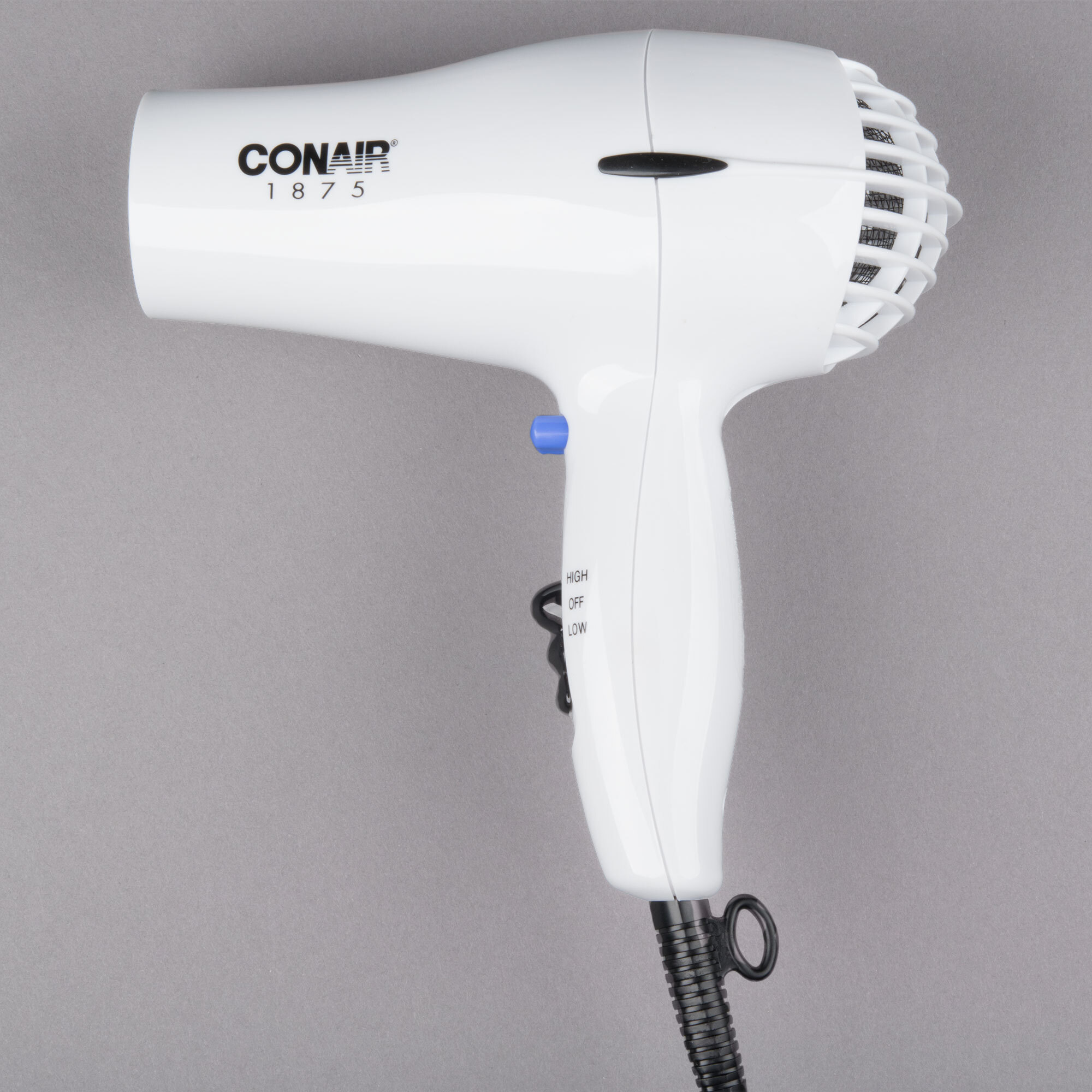 Conair 247W White Compact Hair Dryer - 1875W
