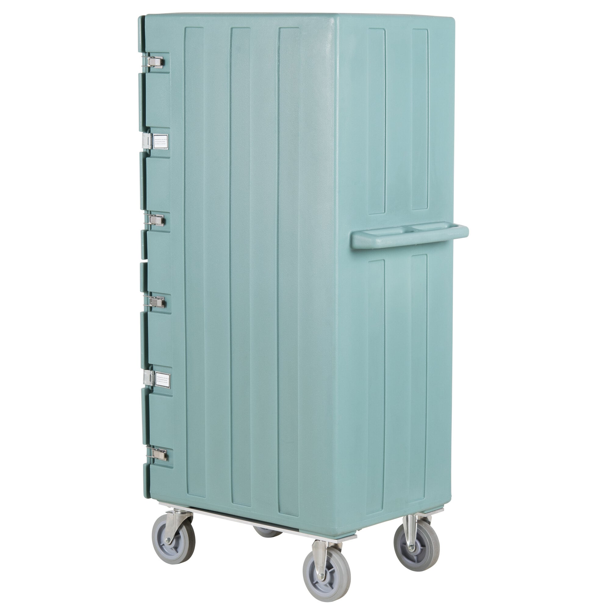 Cambro 1826DTCSP401 Camcart Slate Blue Double Compartment Tray and ...