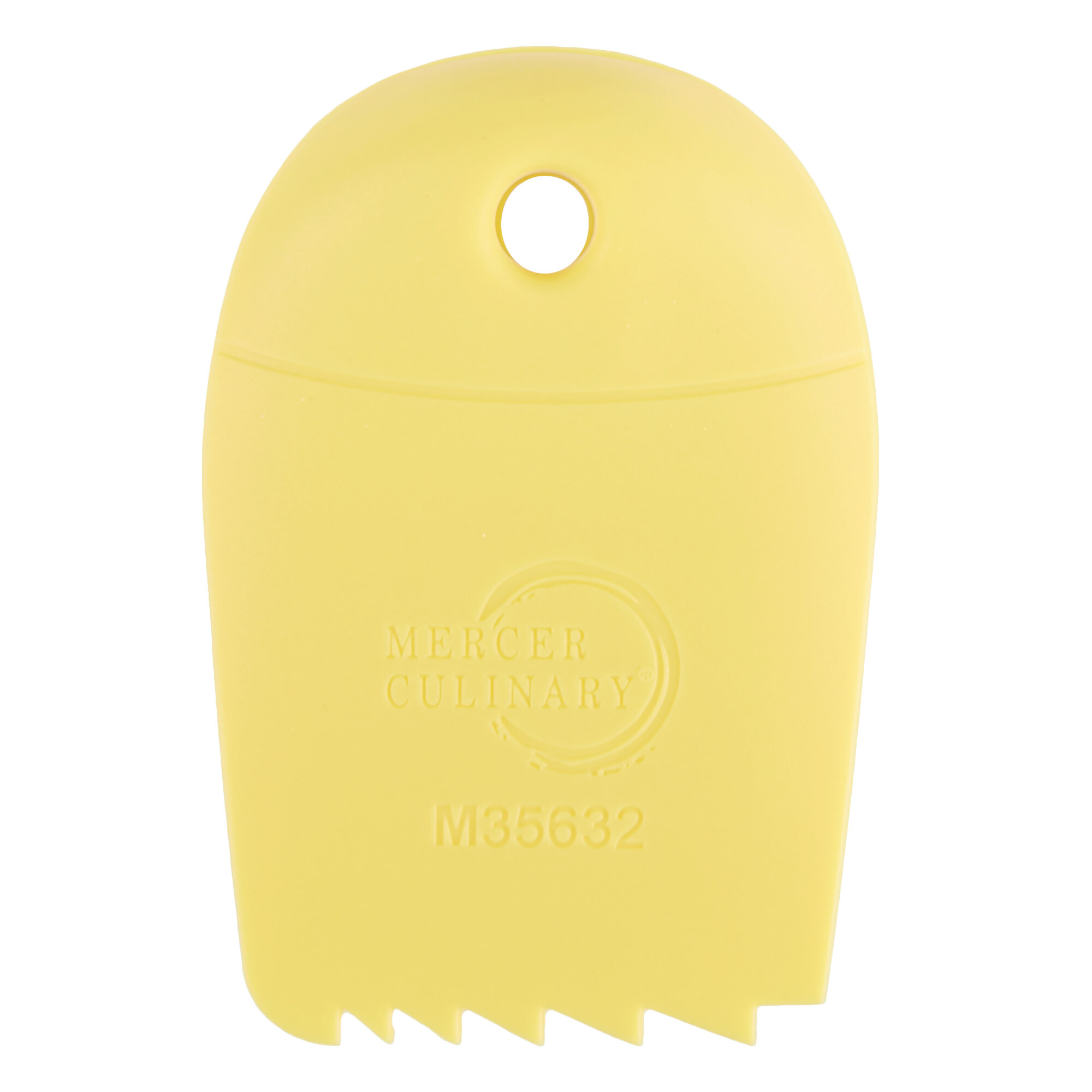 Mercer Culinary M35632 Graduated Saw Tooth Silicone Wedge Plating Tool