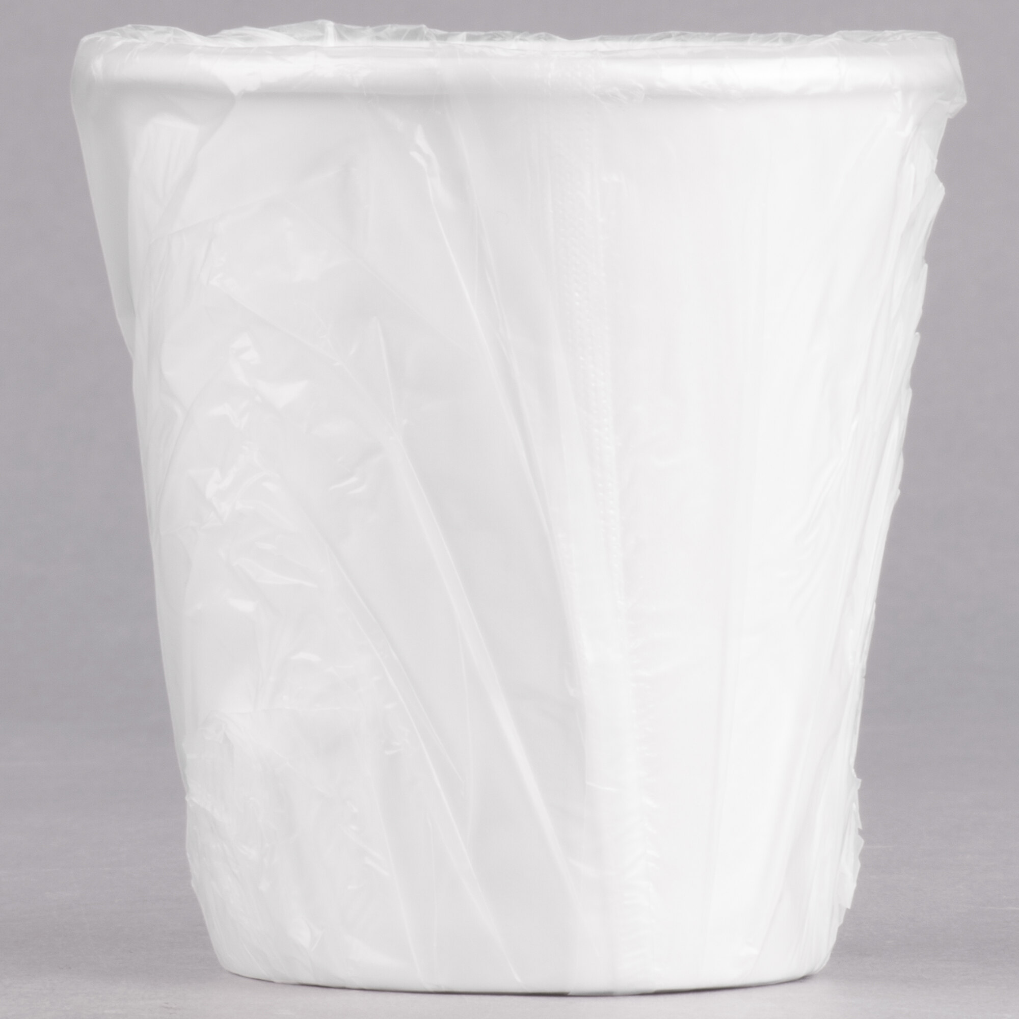Lavex Lodging 10 oz. White Individually Wrapped Paper Hot Cup - 480/Case