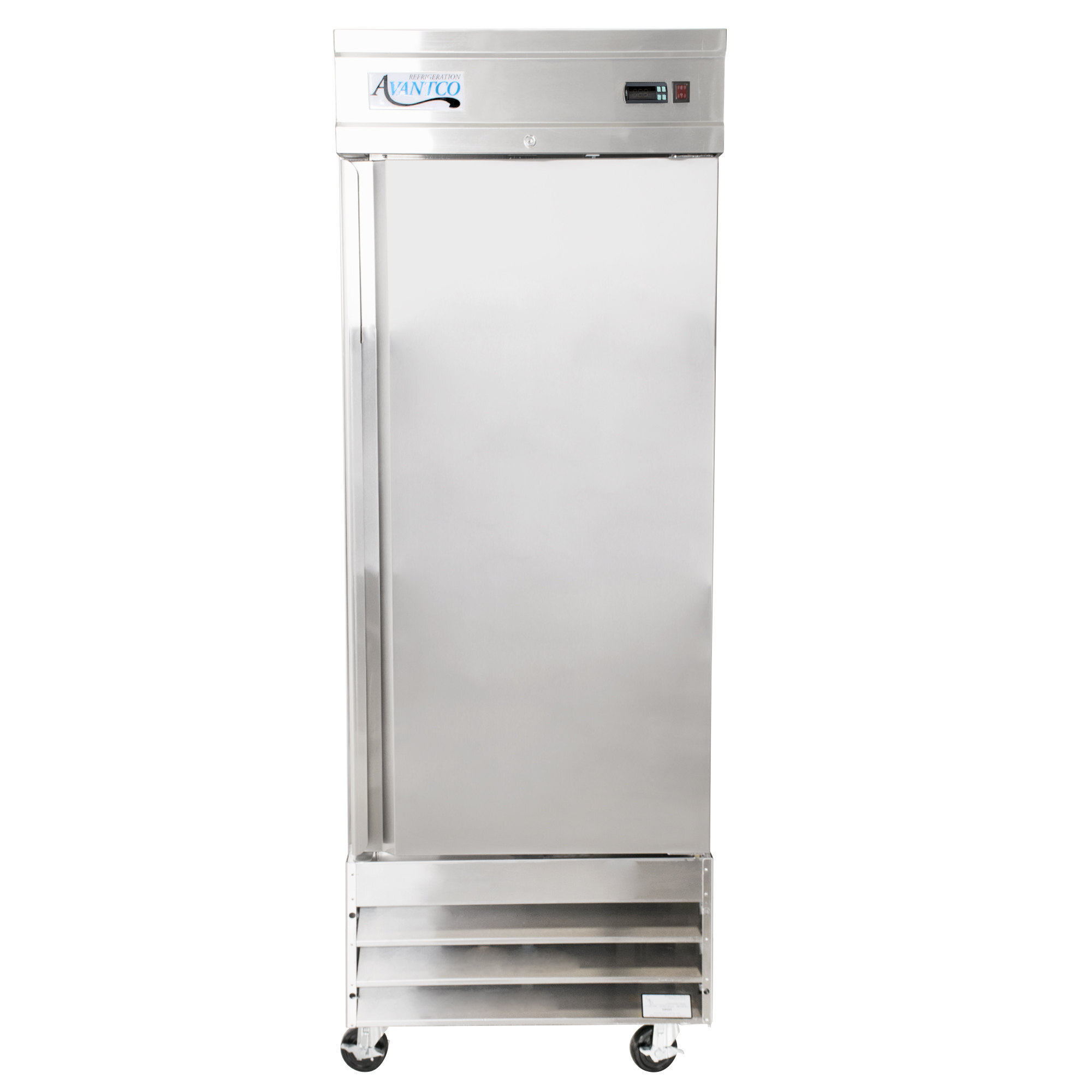 Avantco SS-1F-HC 29" Stainless Steel Solid Door Reach-In Freezer