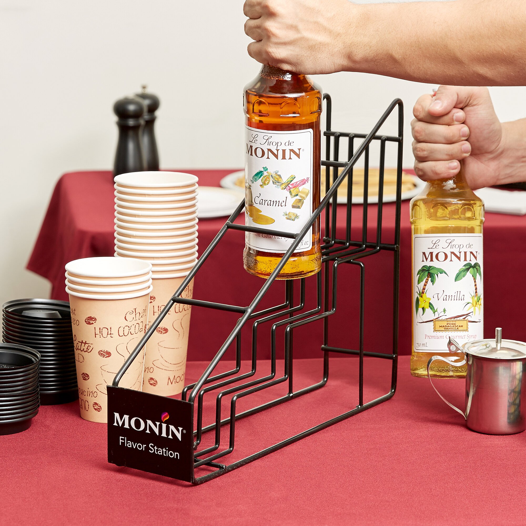 Monin 4 Tier Syrup Rack