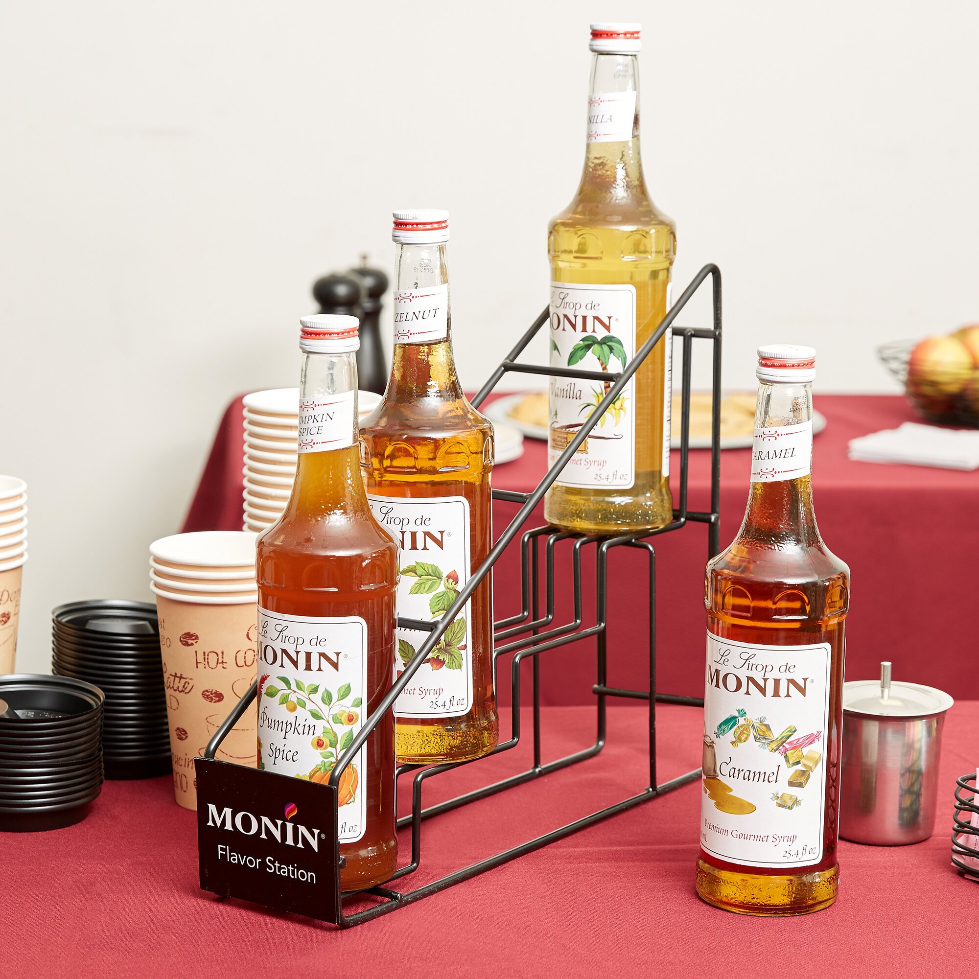 Monin 4 Tier Syrup Rack