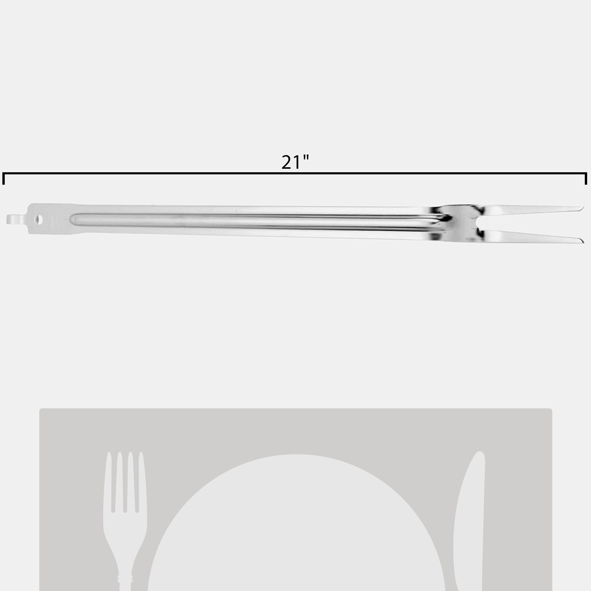 Vollrath 60190 21" Hooked Handle Pot Fork