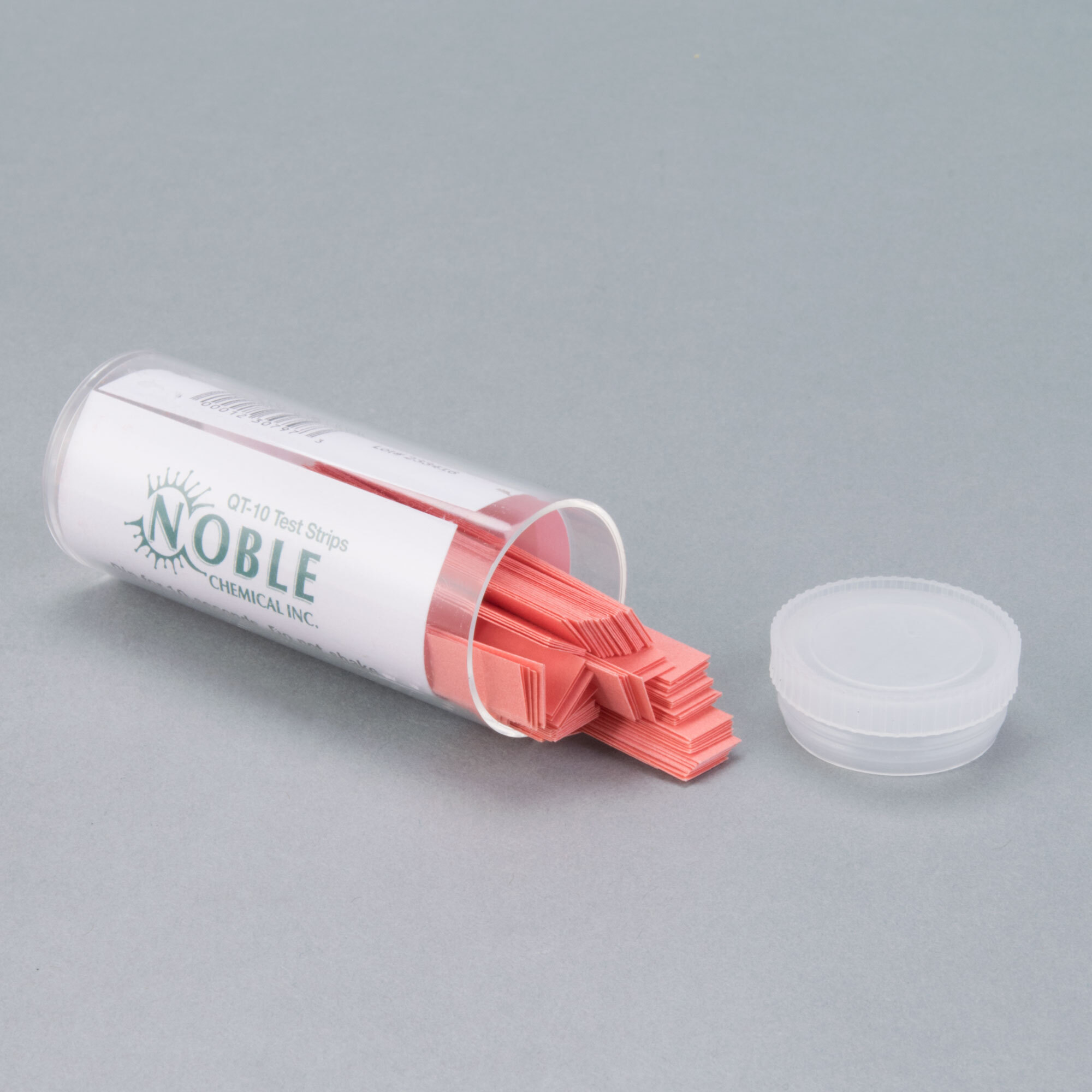 Noble Chemical QT-10 Quaternary Test Strips - 100 Count Vial