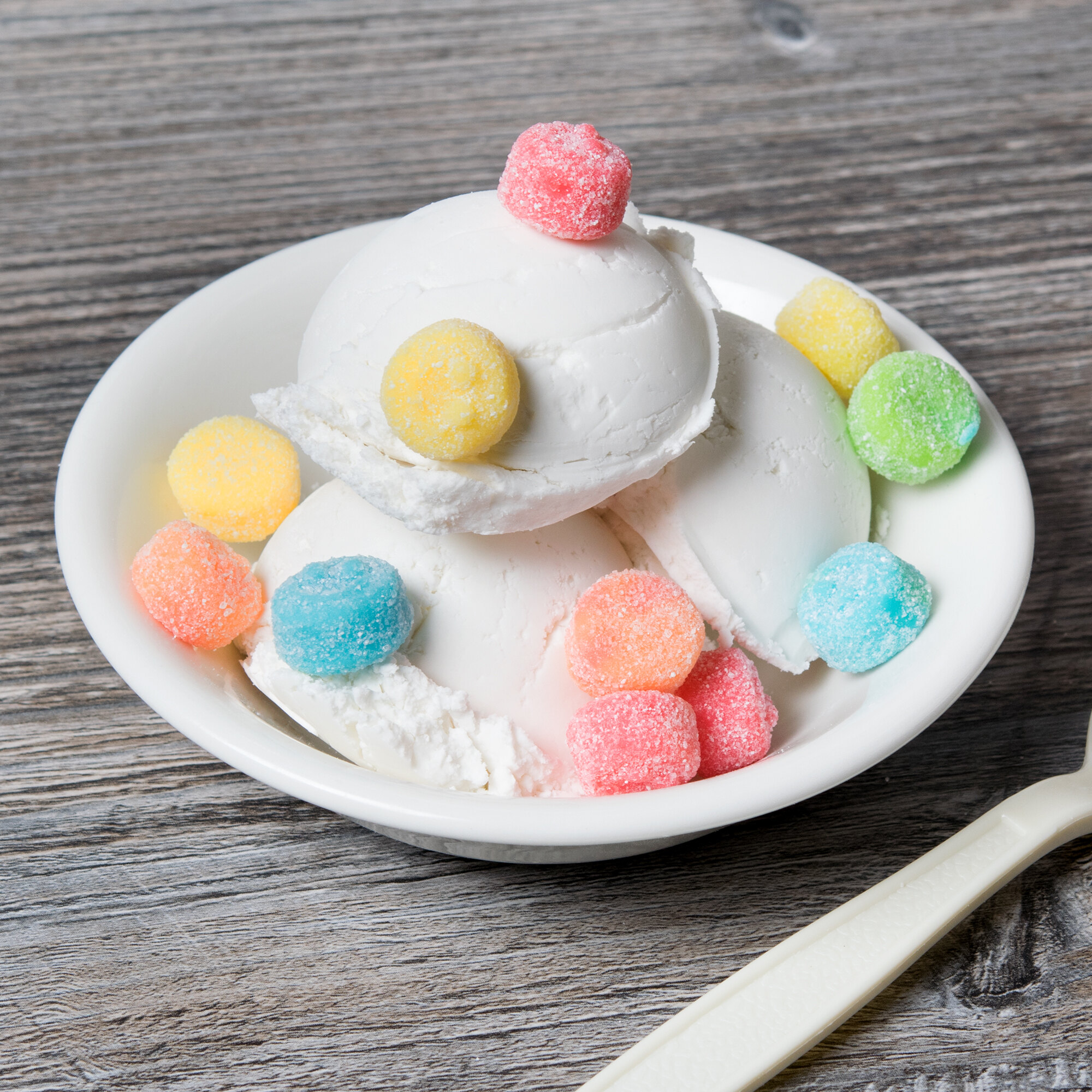 Gummi Sour Poppers Topping - 4.5 lb.