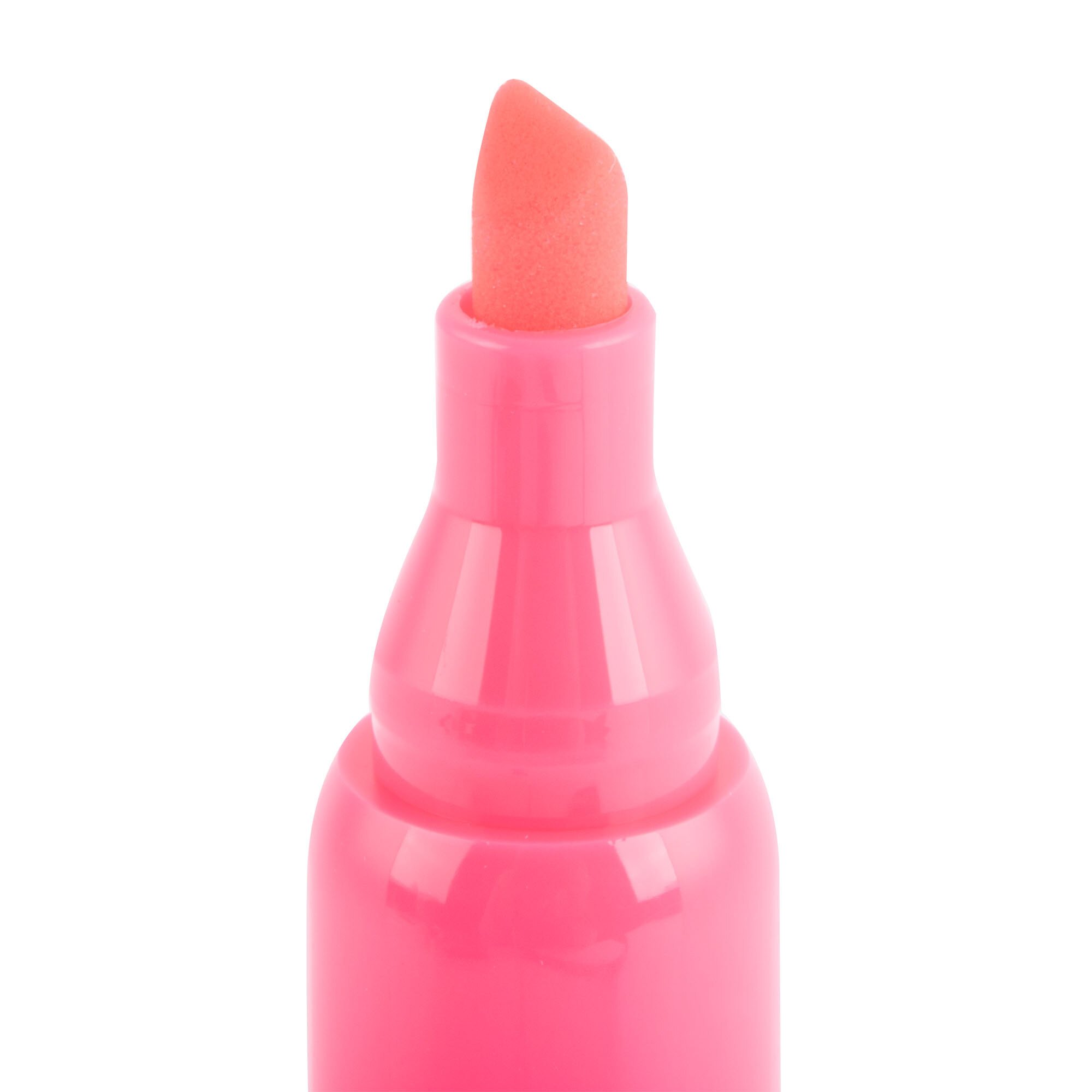 Universal UNV08865 Fluorescent Pink Chisel Tip Desk Style Highlighter ...