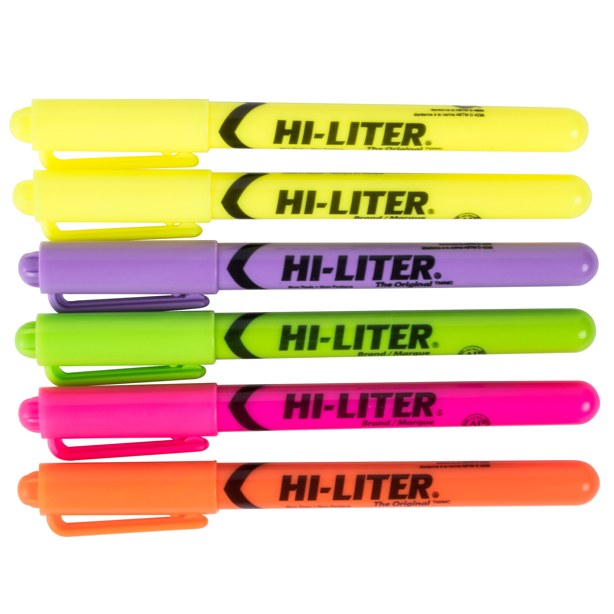 Avery 23565 Hi Liter® Chisel Tip Pen Style Highlighter Fluorescent