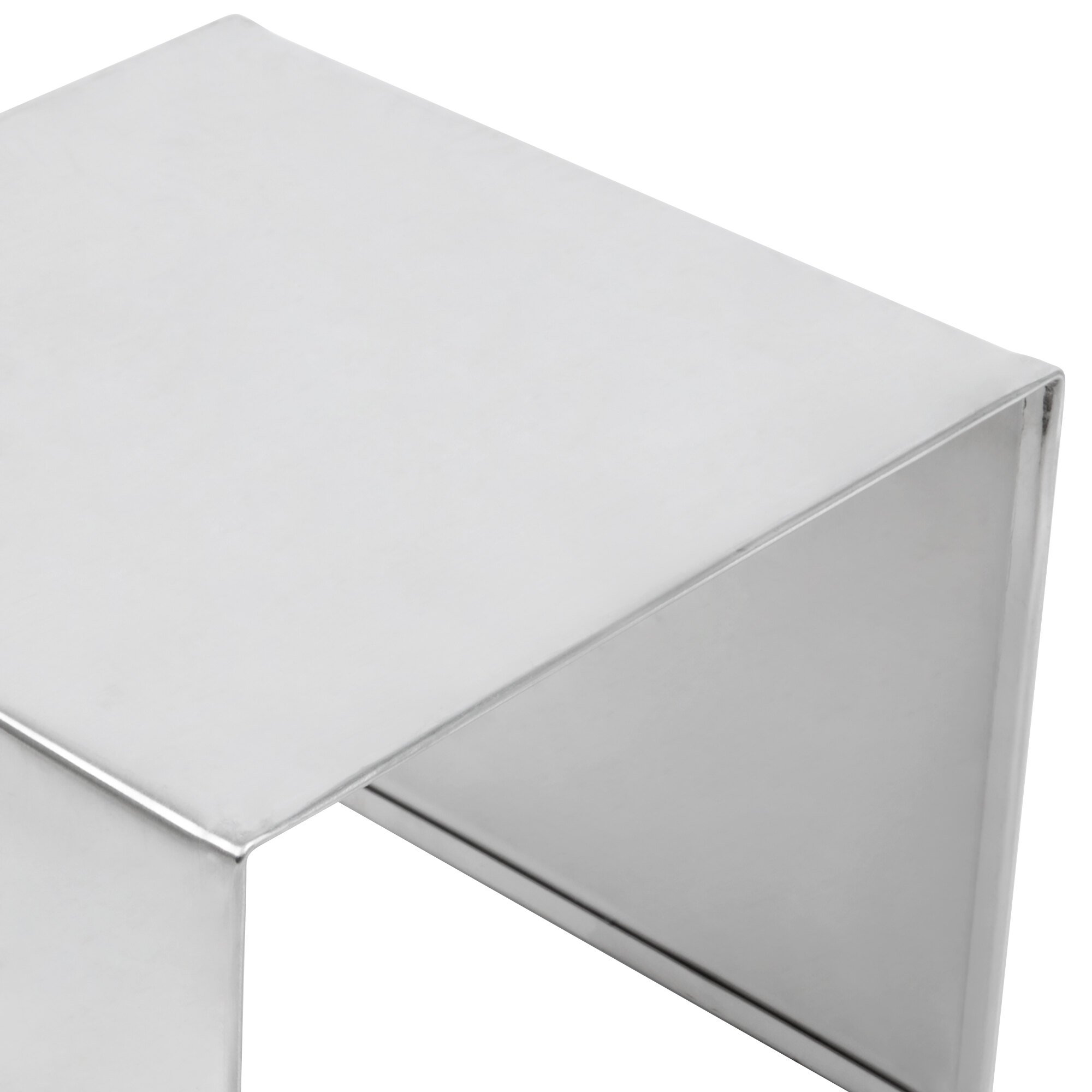 American Metalcraft RSS3 Satin Finish Stainless Steel Riser Set