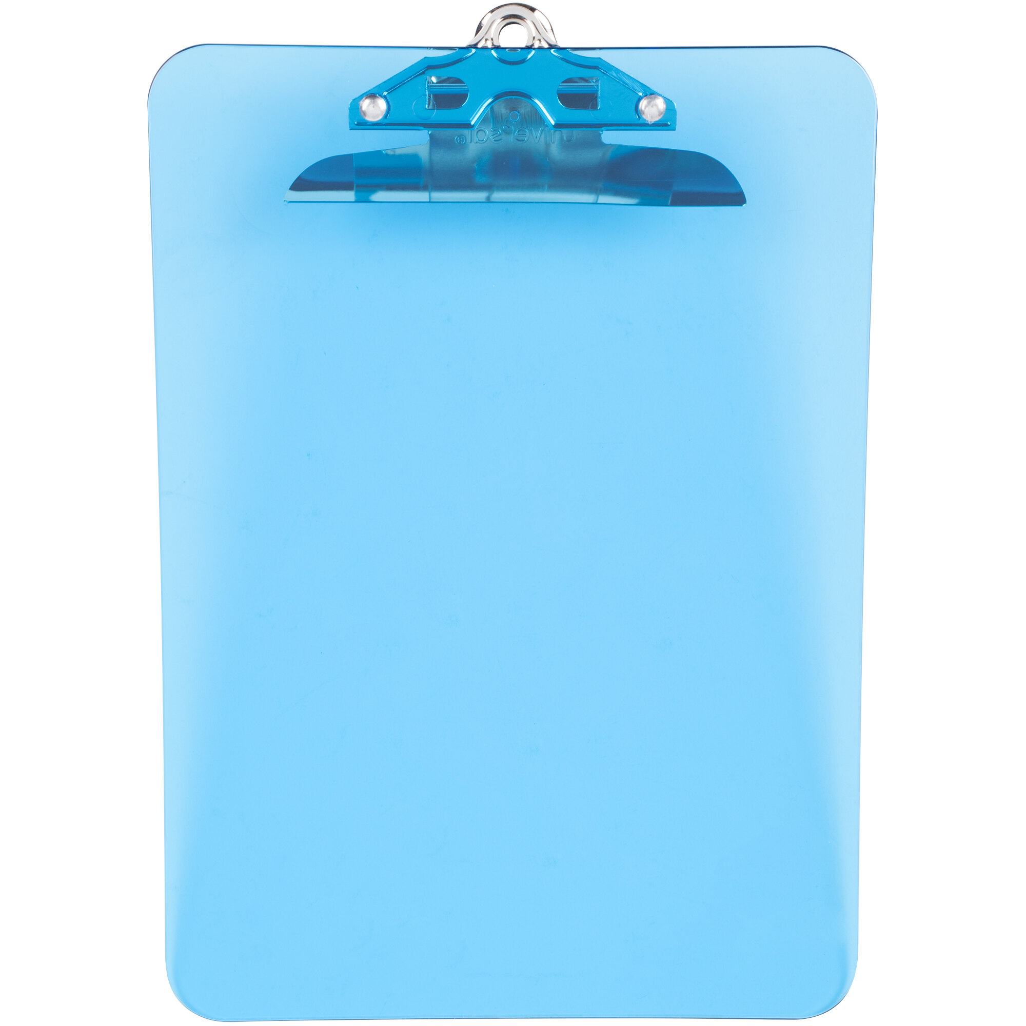 Universal UNV40307 1" Capacity 12" x 8 1/2" Blue High Capacity Clip ...