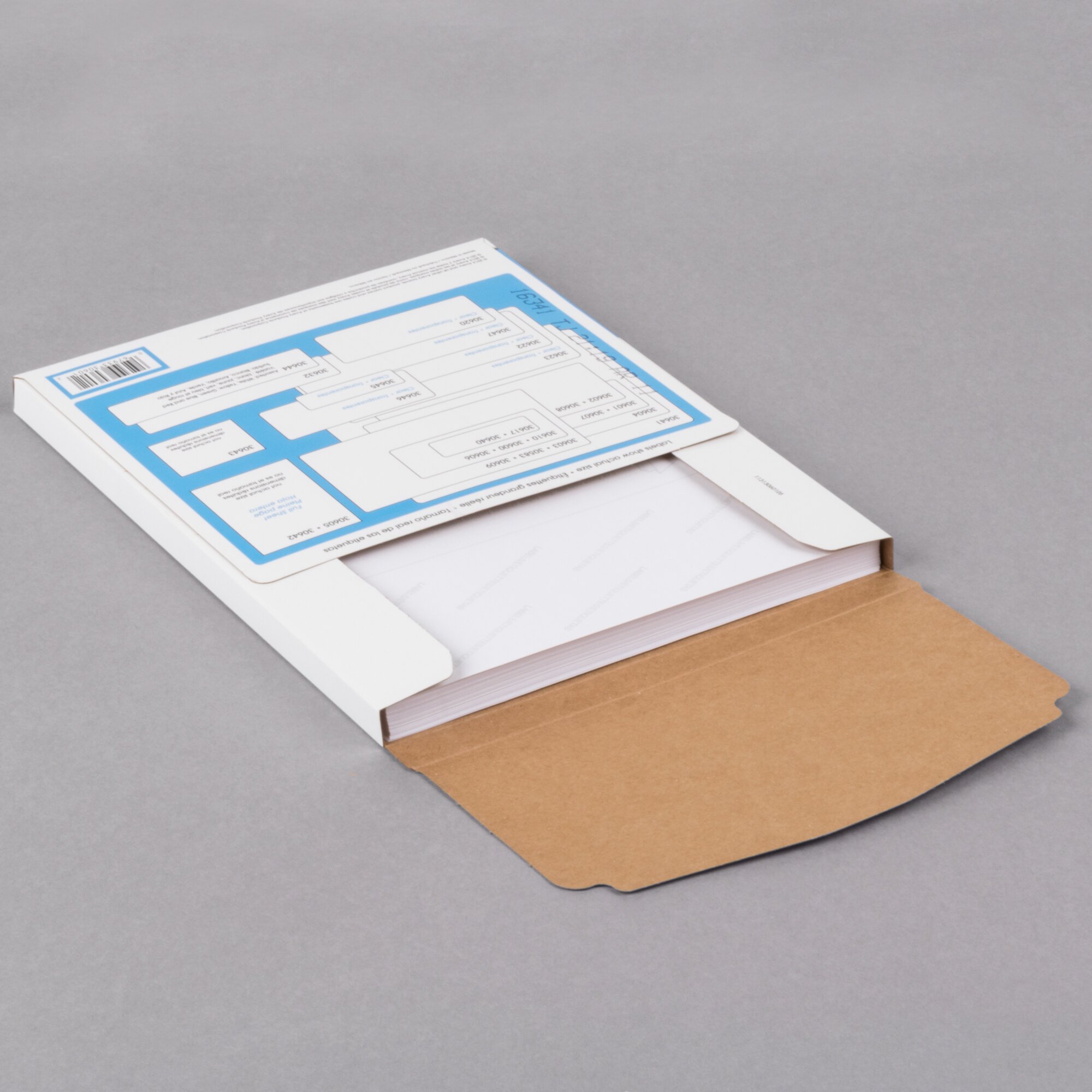 Avery 30601 PRES-a-ply 1" x 4" White Rectangular Laser Address Labels ...