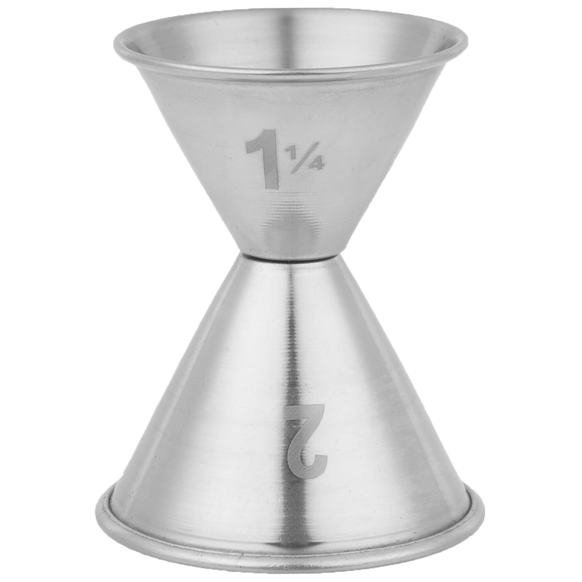 American Metalcraft J263 1.25 oz. & 2 oz. Stainless Steel Jigger