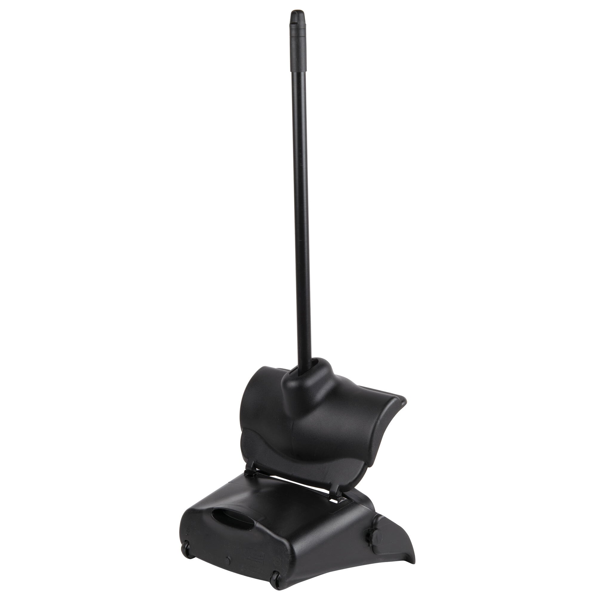 Rubbermaid FG253200BLA Lobby Pro Plastic Upright Dust Pan with Cover