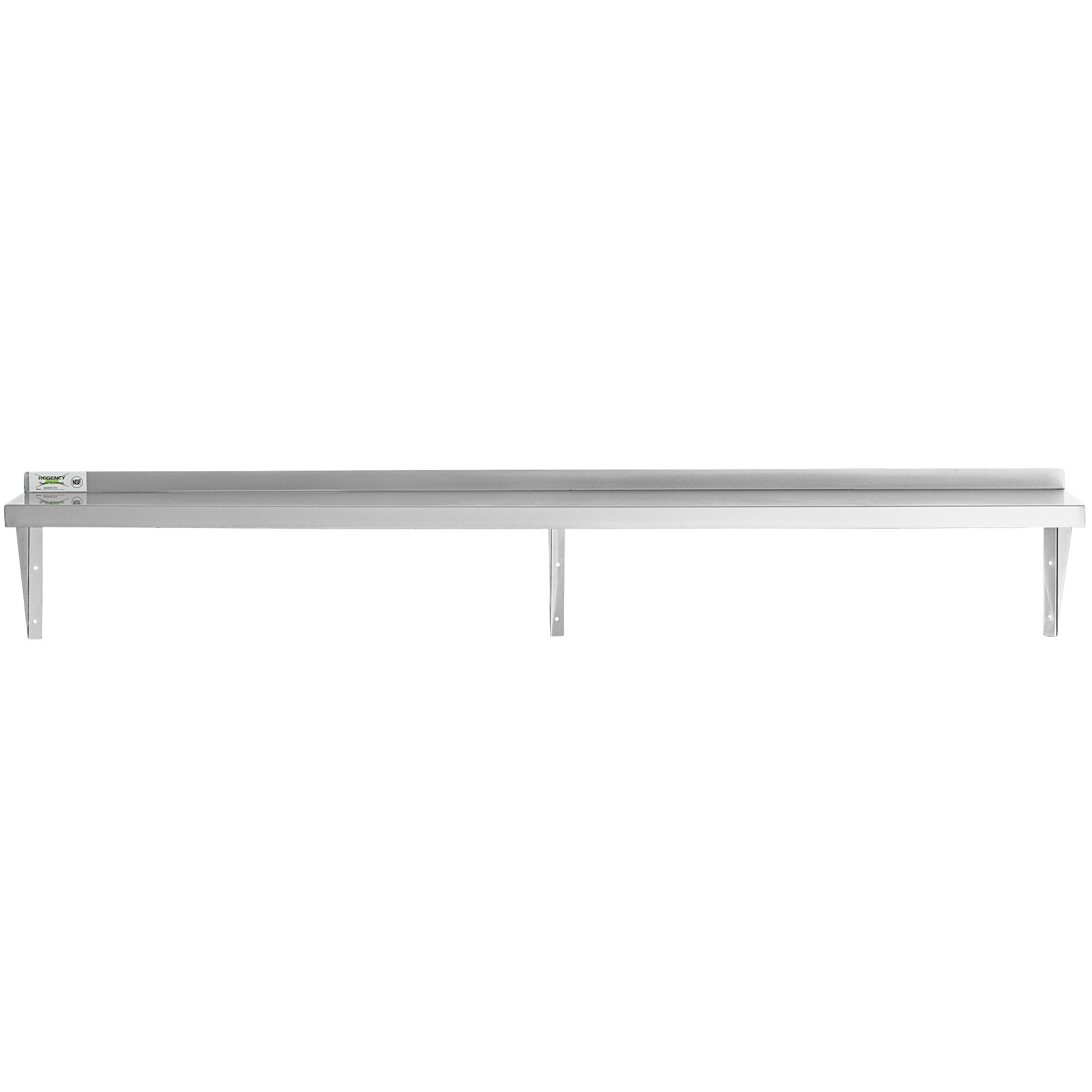 Stainless Steel Shelf for Kitchens (16 Gauge, 72")