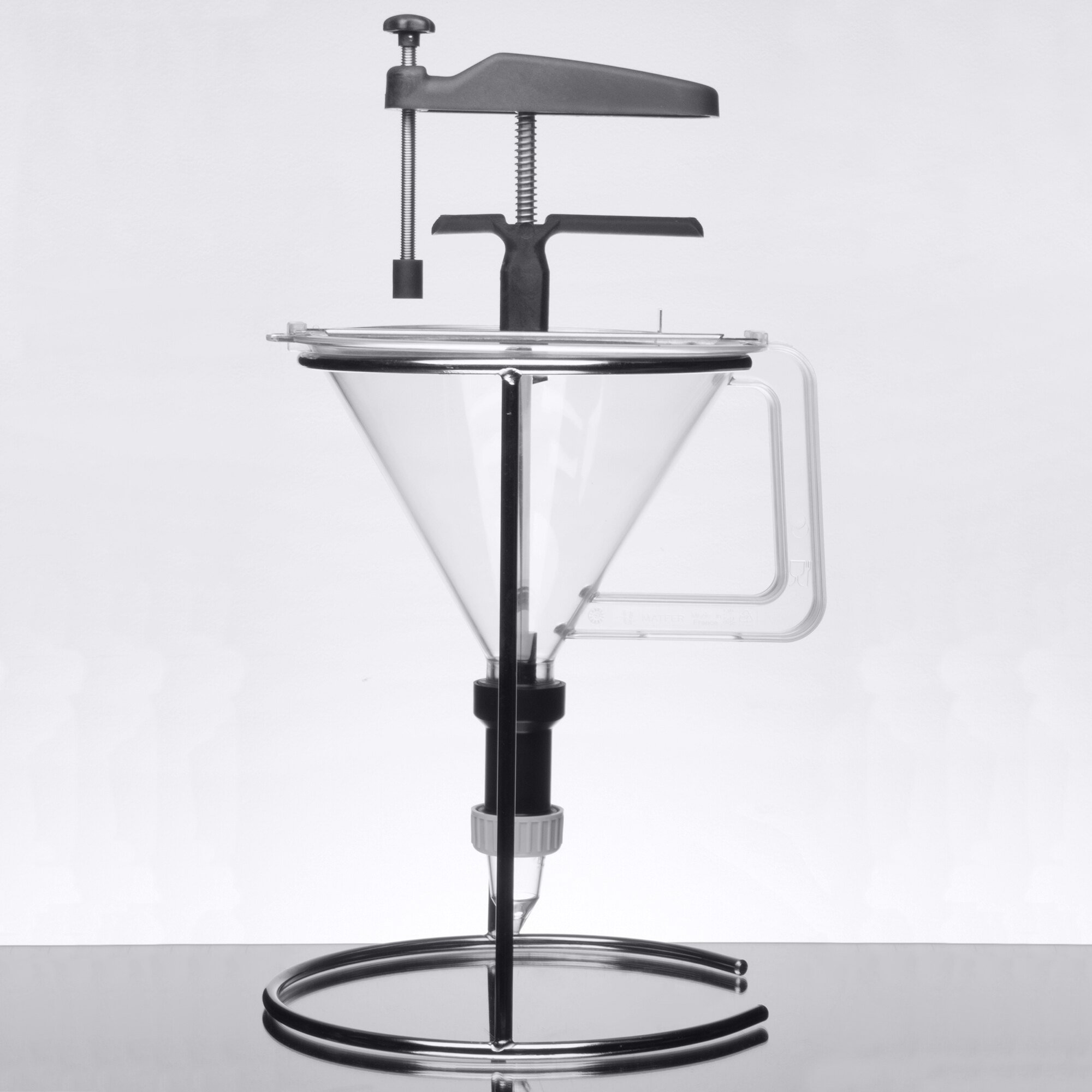 Matfer Bourgeat 116605 1.5 Qt. Polycarbonate Portion Control Funnel ...