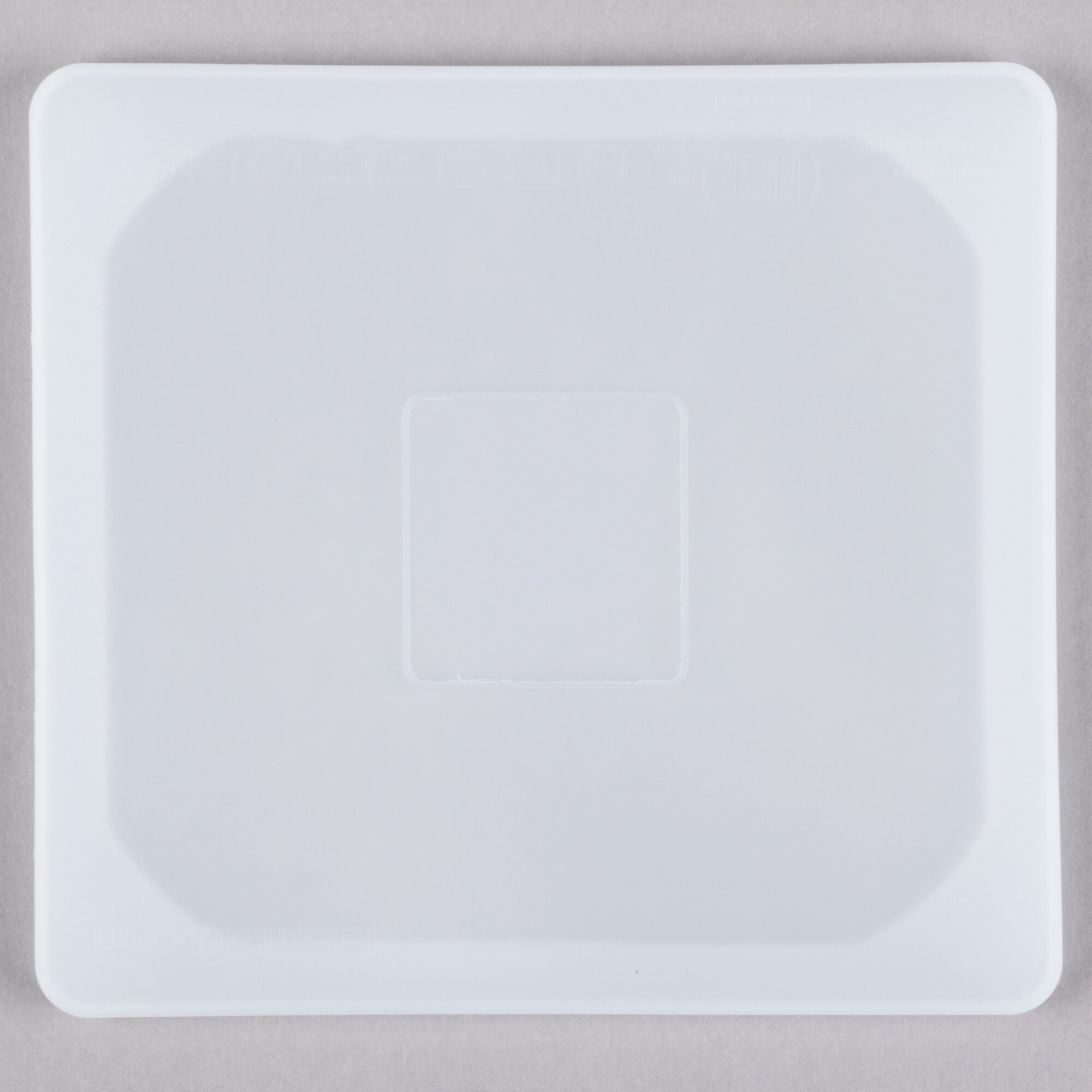 Flexsil Lid: 1/6 Size, Hi-Heat Silicone Food Pan Lid | WebstaurantStore