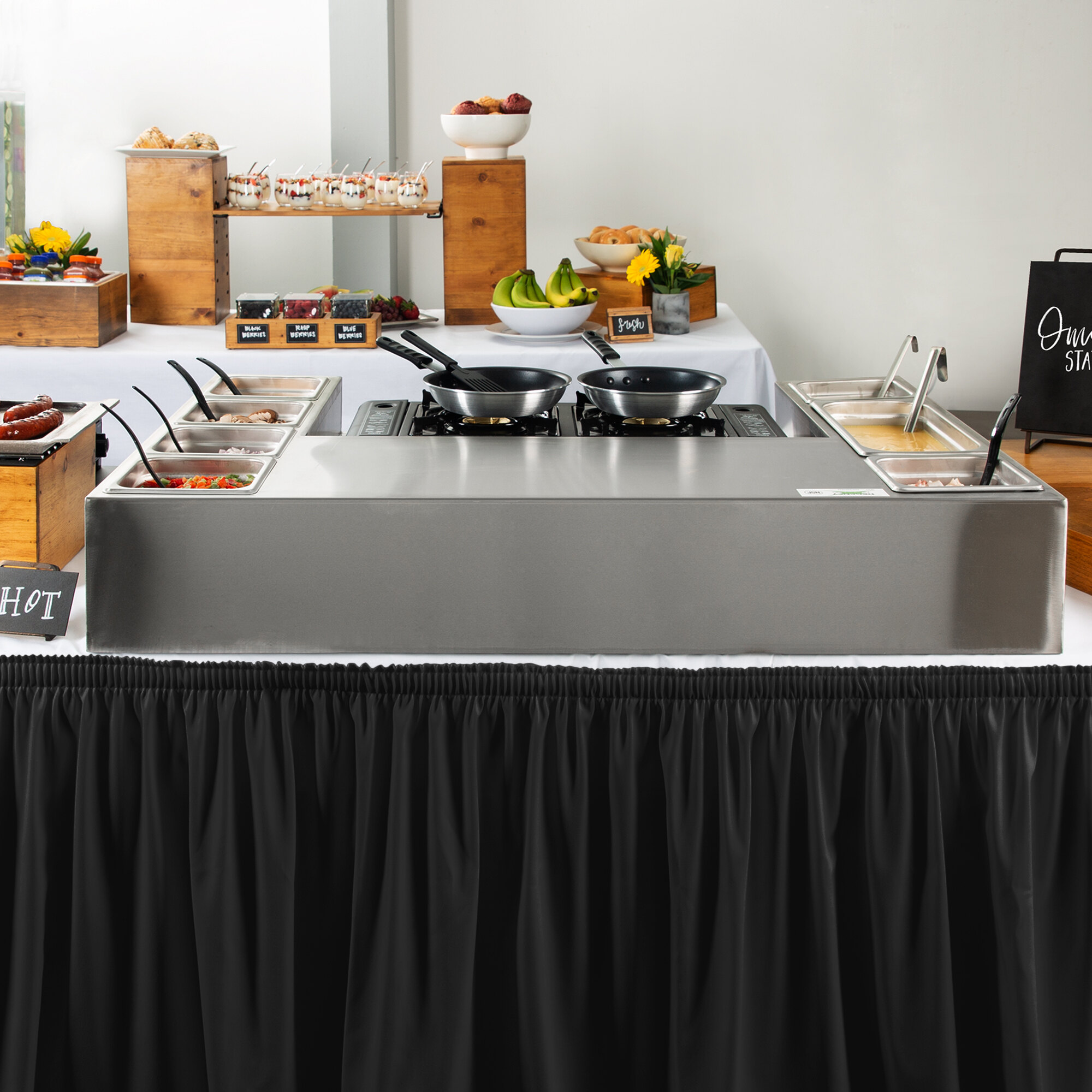 Choice 45-Piece Butane Made-to-Order Omelet / Pasta Station