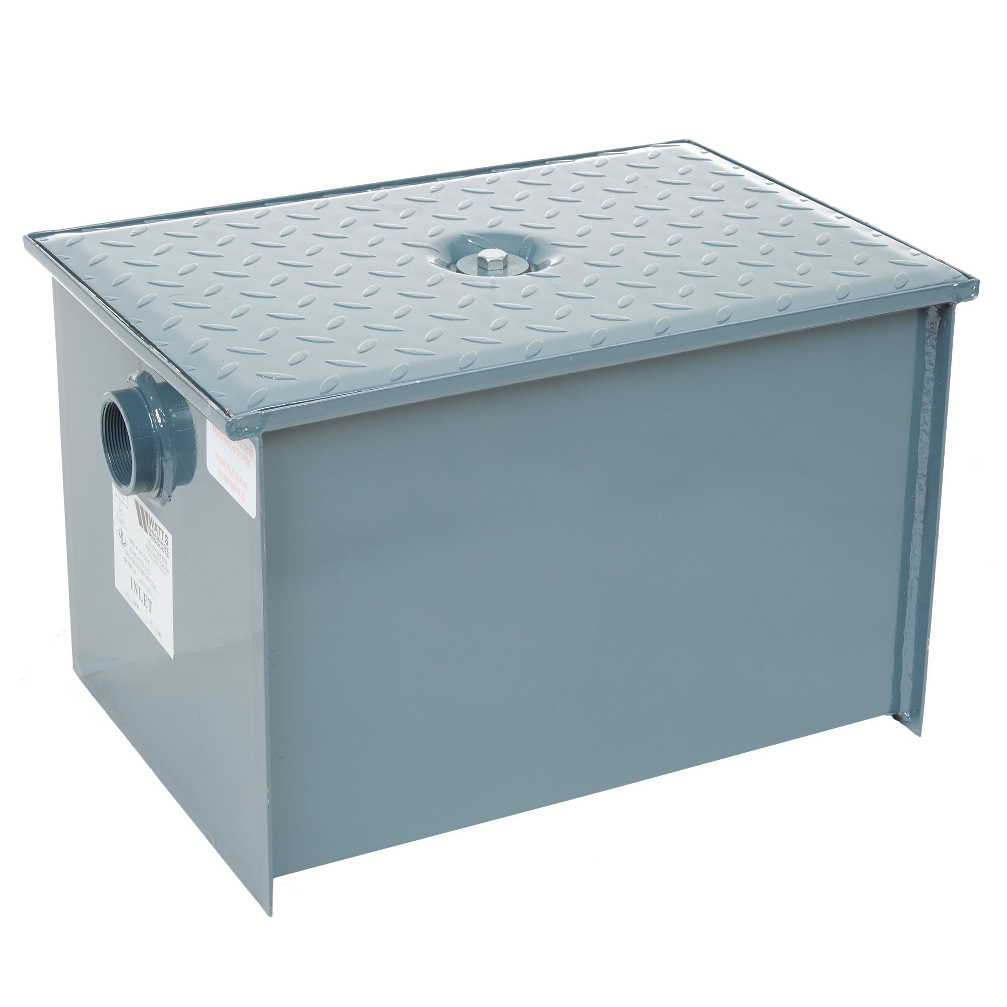 Watts WD-15-THD 30 lb. Grease Trap with Threaded Connections