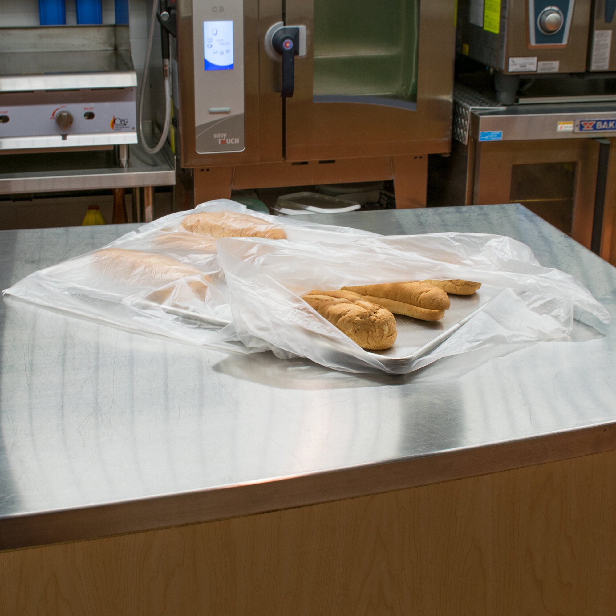 Bun Pan Covers 21" x 6" x 35" - .6 Mil - 200/Roll