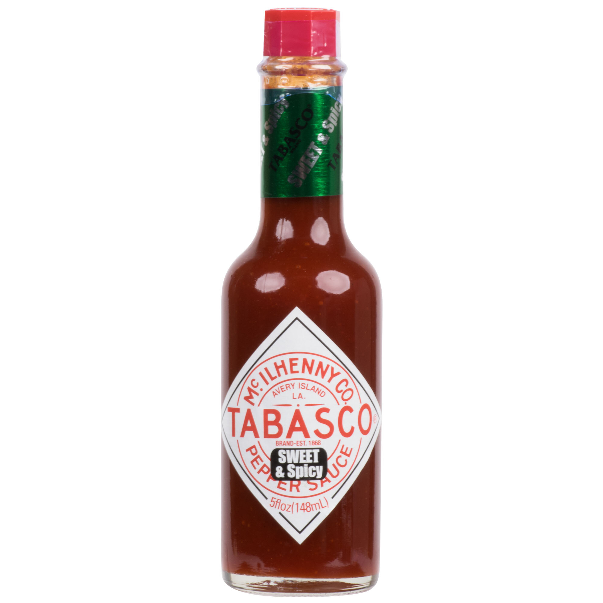 TABASCO® 5 oz. Sweet & Spicy Hot Sauce - 12/Case