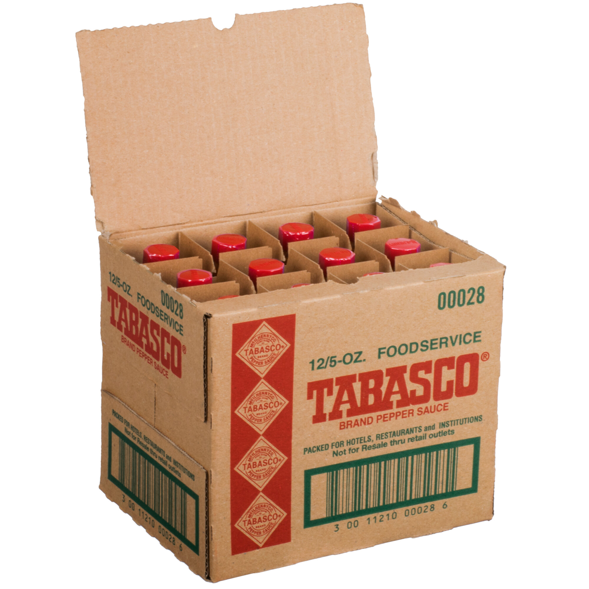 TABASCO® 5 oz. Original Hot Sauce - 12/Case