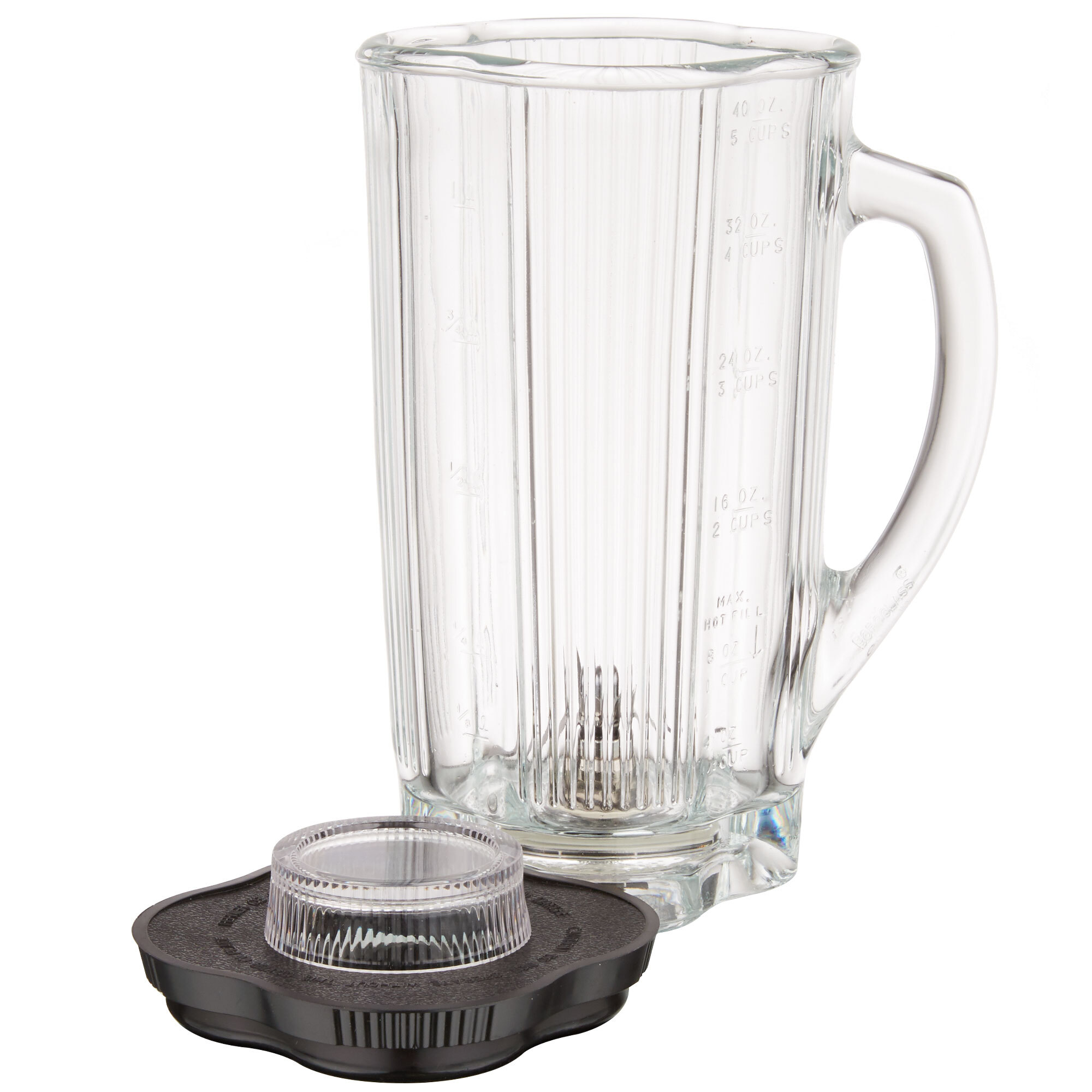 Waring CAC34 40 oz. Glass Container with Lid and Blade Assembly for ...