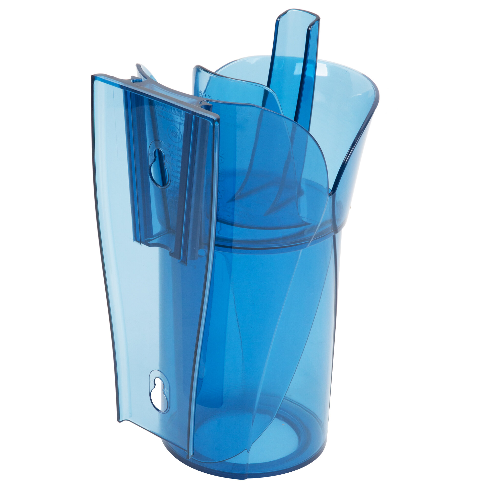 San Jamar SI7700 Saf-T-Ice Scoop Holder with 20-24 oz. Ice Scoop