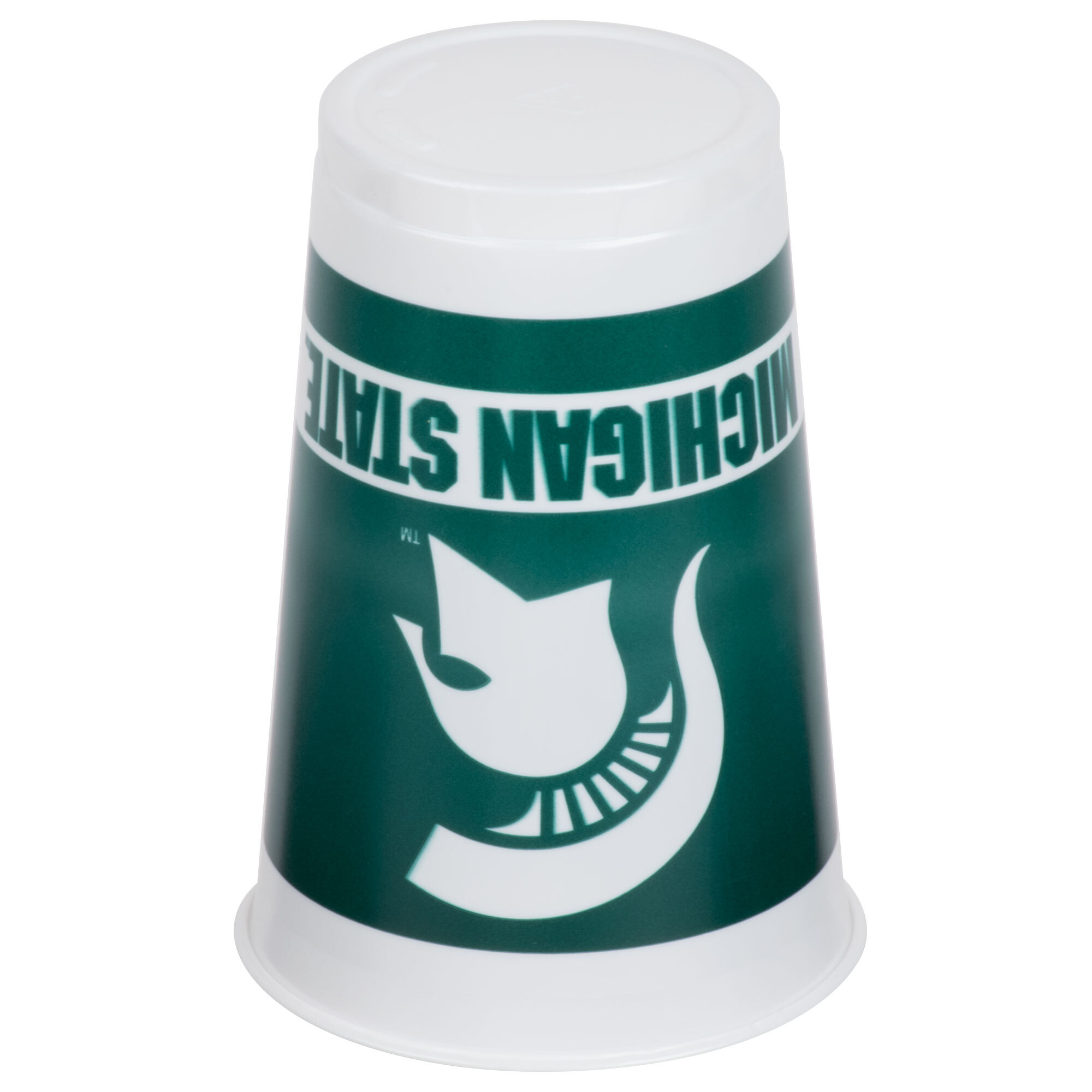 Creative Converting 374716 20 oz. Michigan State University Plastic Cup ...