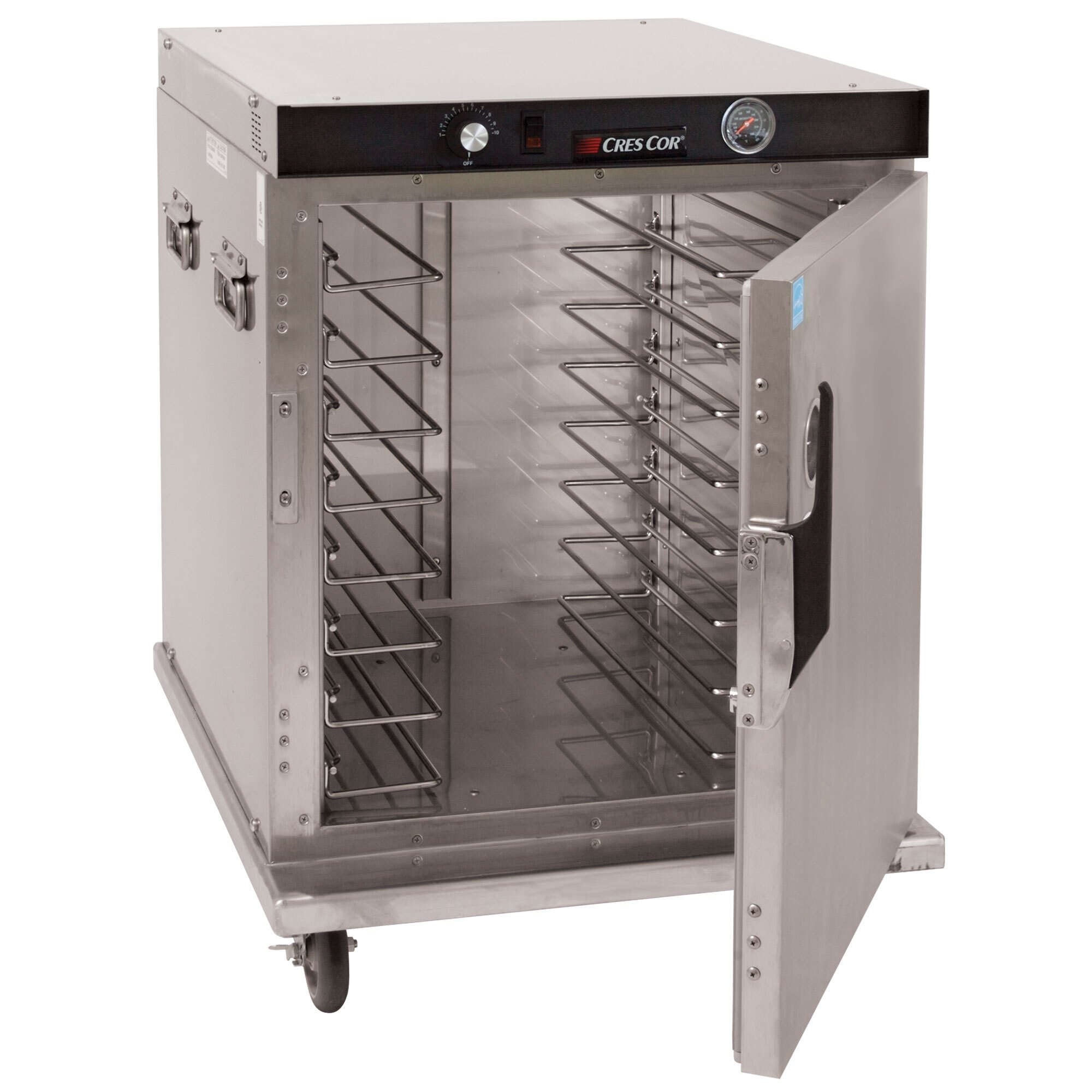 Cres Cor H-339-SS-UA-8C Insulated Half Height Stainless Steel Holding ...