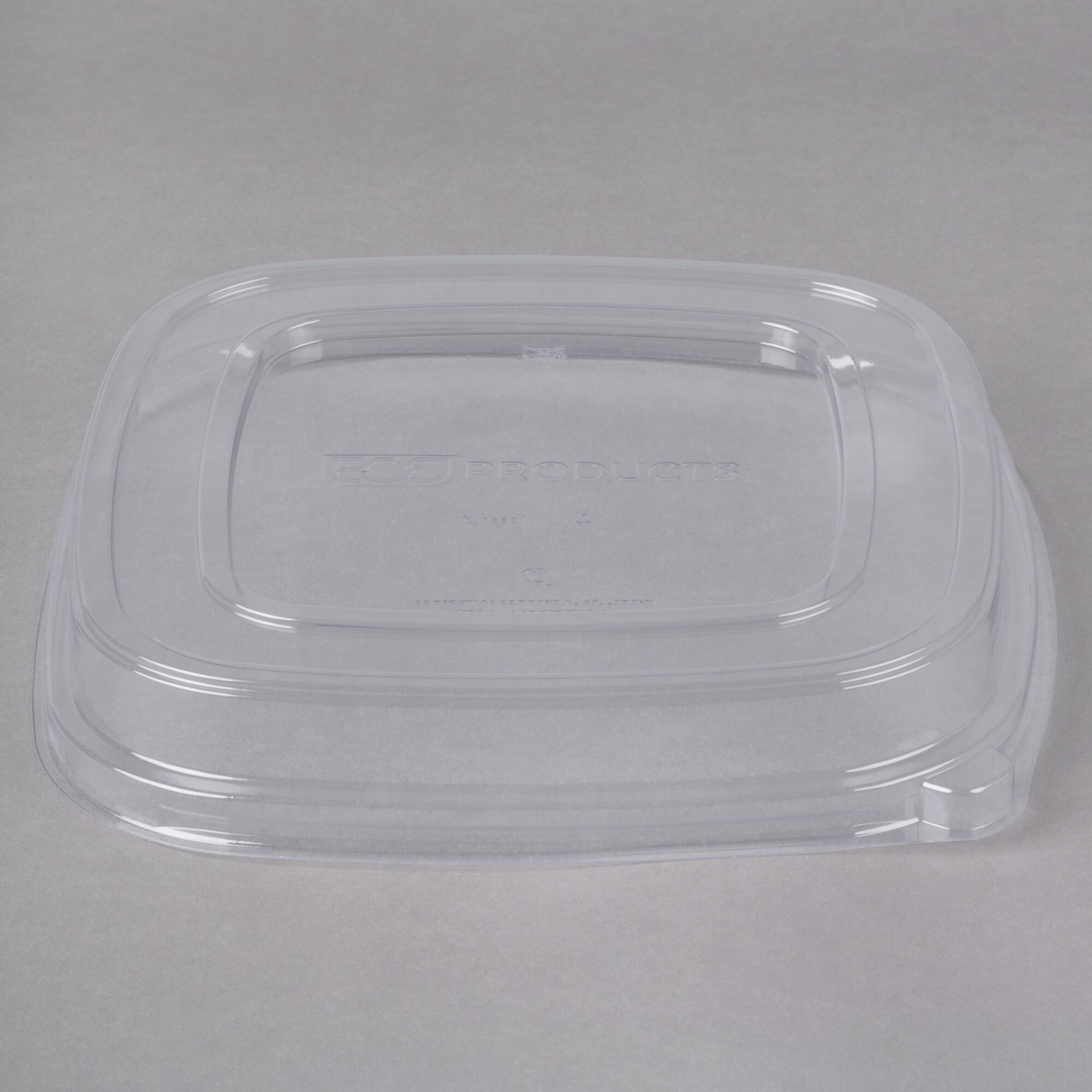 Eco Products EP-BL80LID Regalia 64 to 80 oz. Clear Compostable Plastic ...