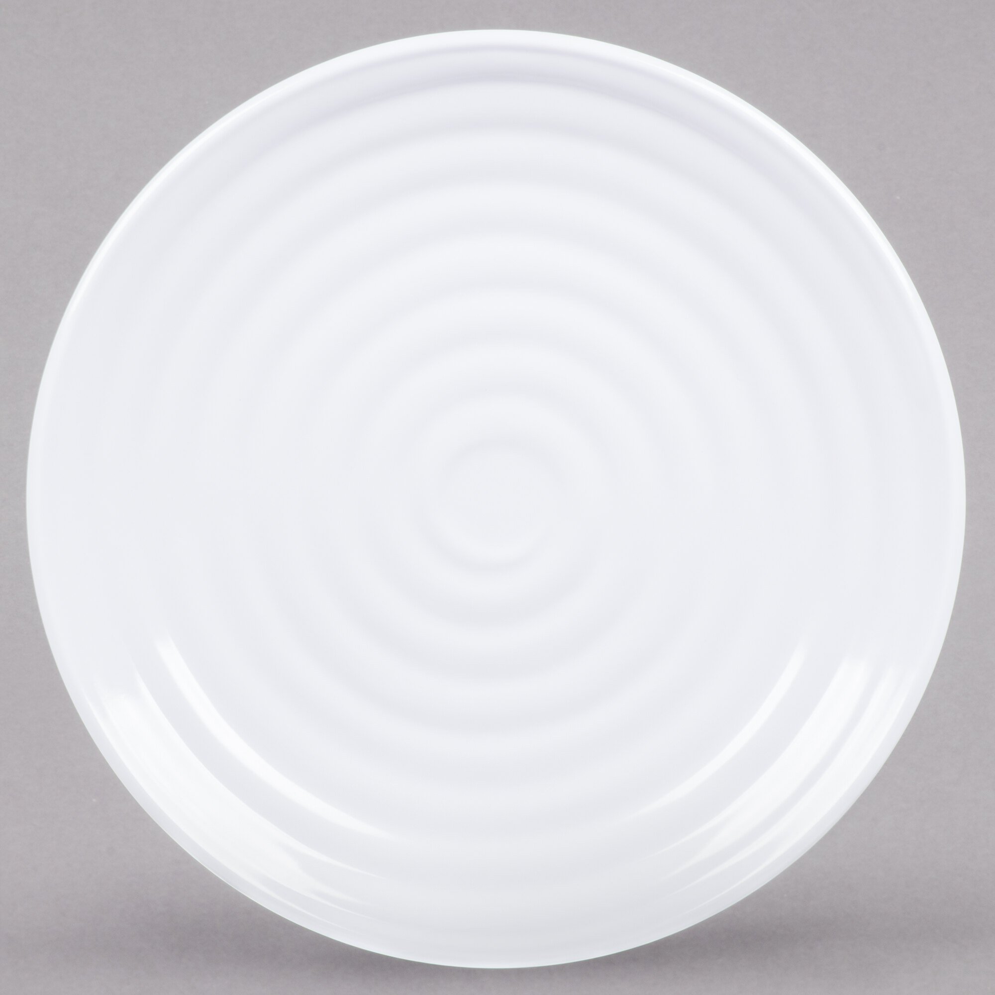 GET ML-82-W Milano 10 1/4" White Round Melamine Plate - 12/Pack