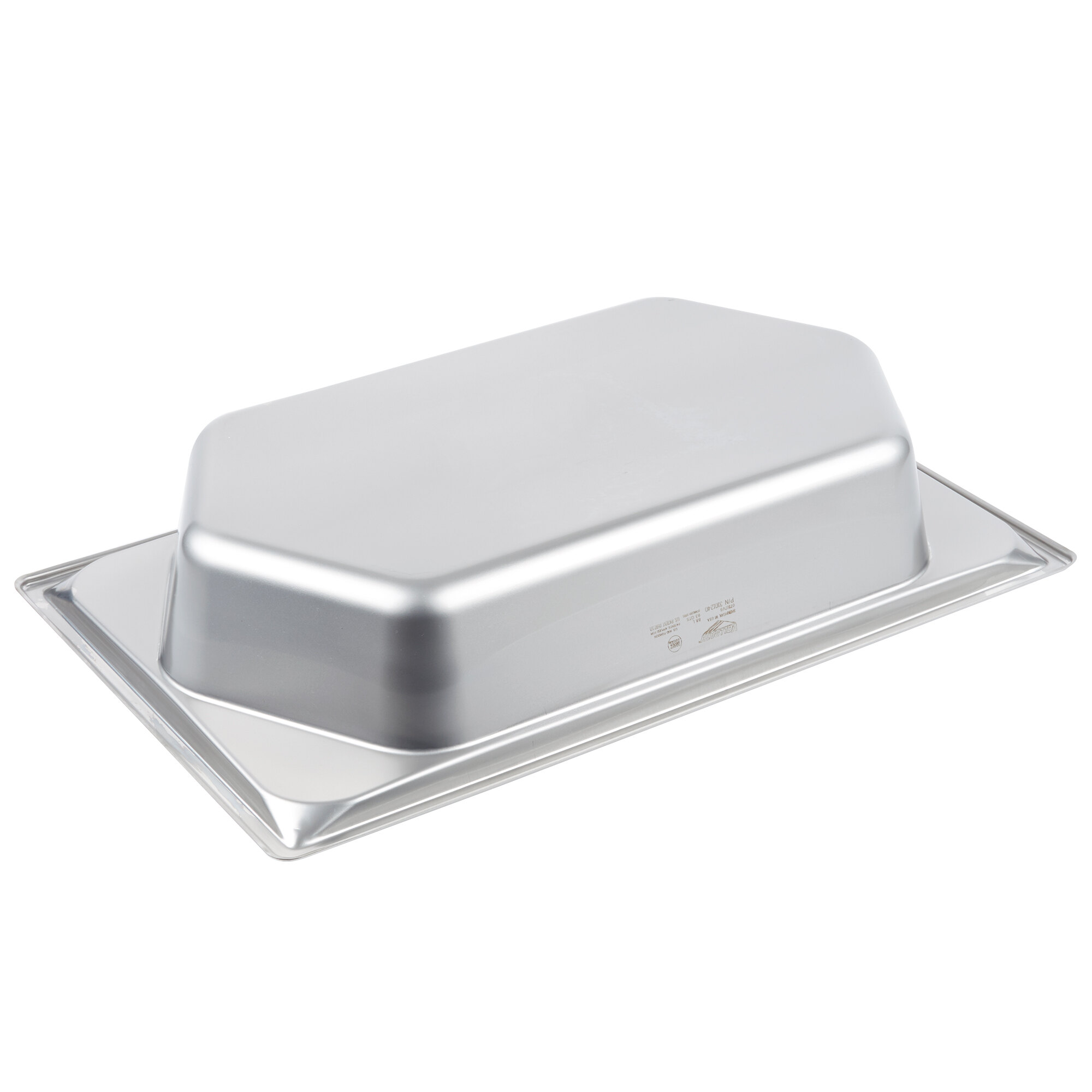 Vollrath 3101240 Super Pan Full Size 4" Deep Super Shape Stainless ...
