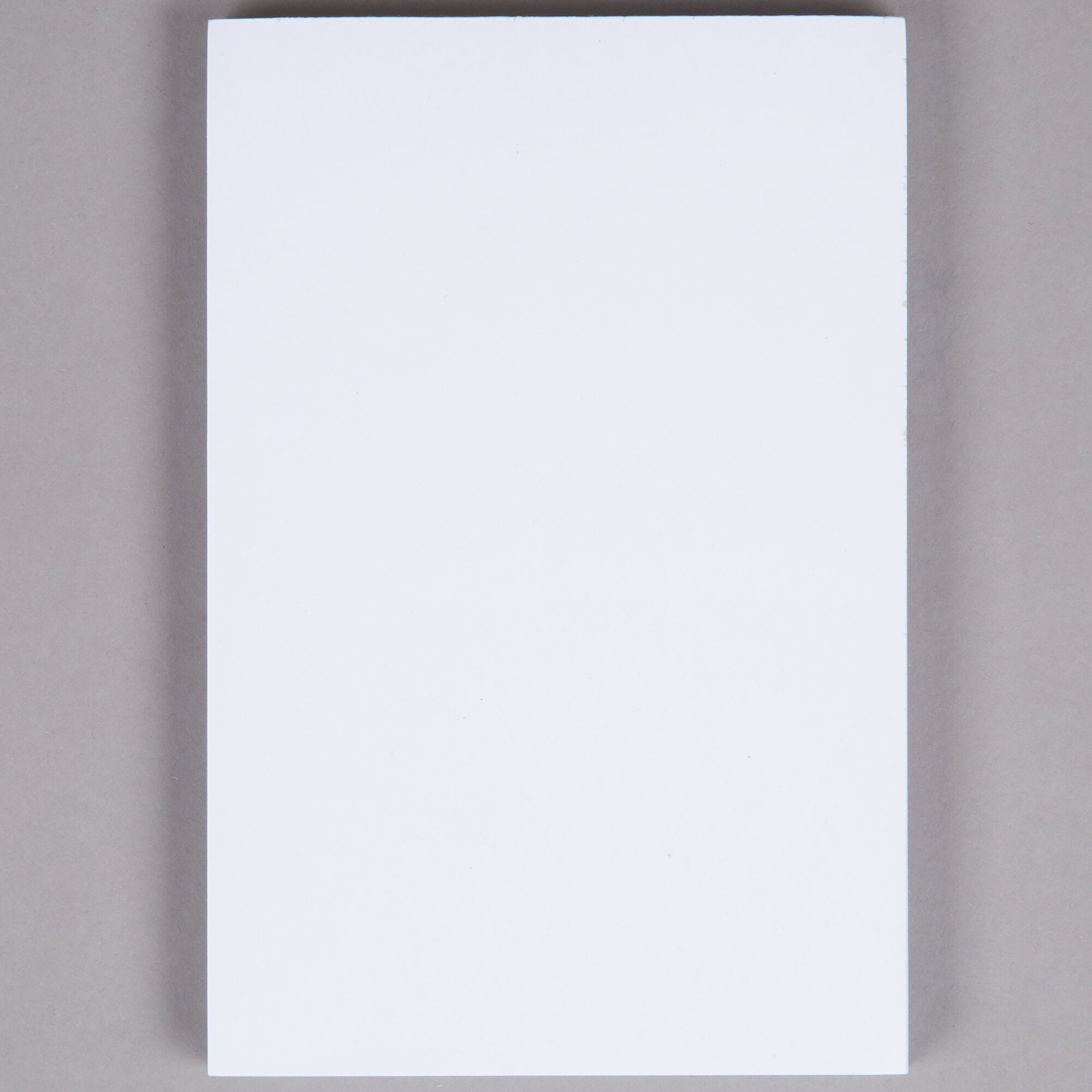 Scratch Pad, White, 6" x 4" - 100/Case | WebstaurantStore