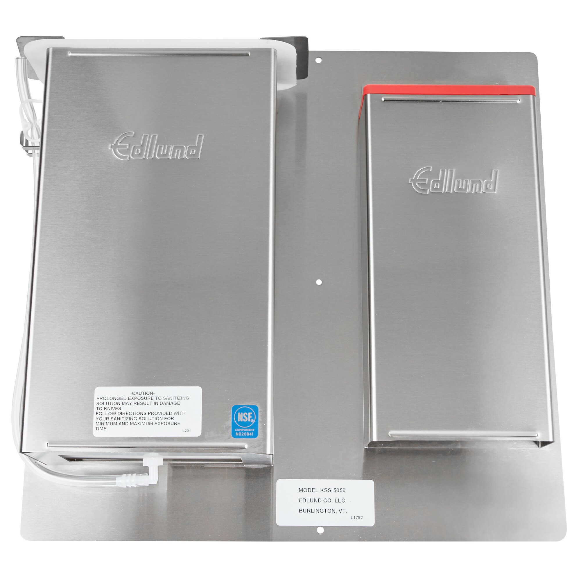 Edlund KSS-5050 DT HACCP Knife Sanitizing System with Drainage Tube