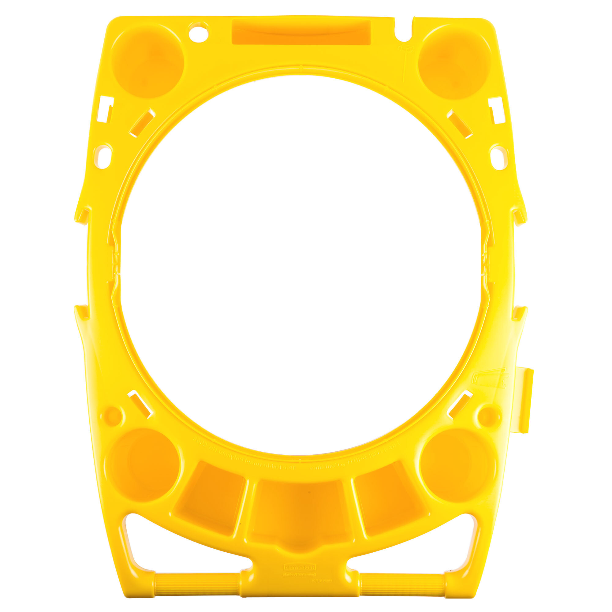 Rubbermaid FG9W8700YEL Brute 44 Gallon Yellow Rim Caddy