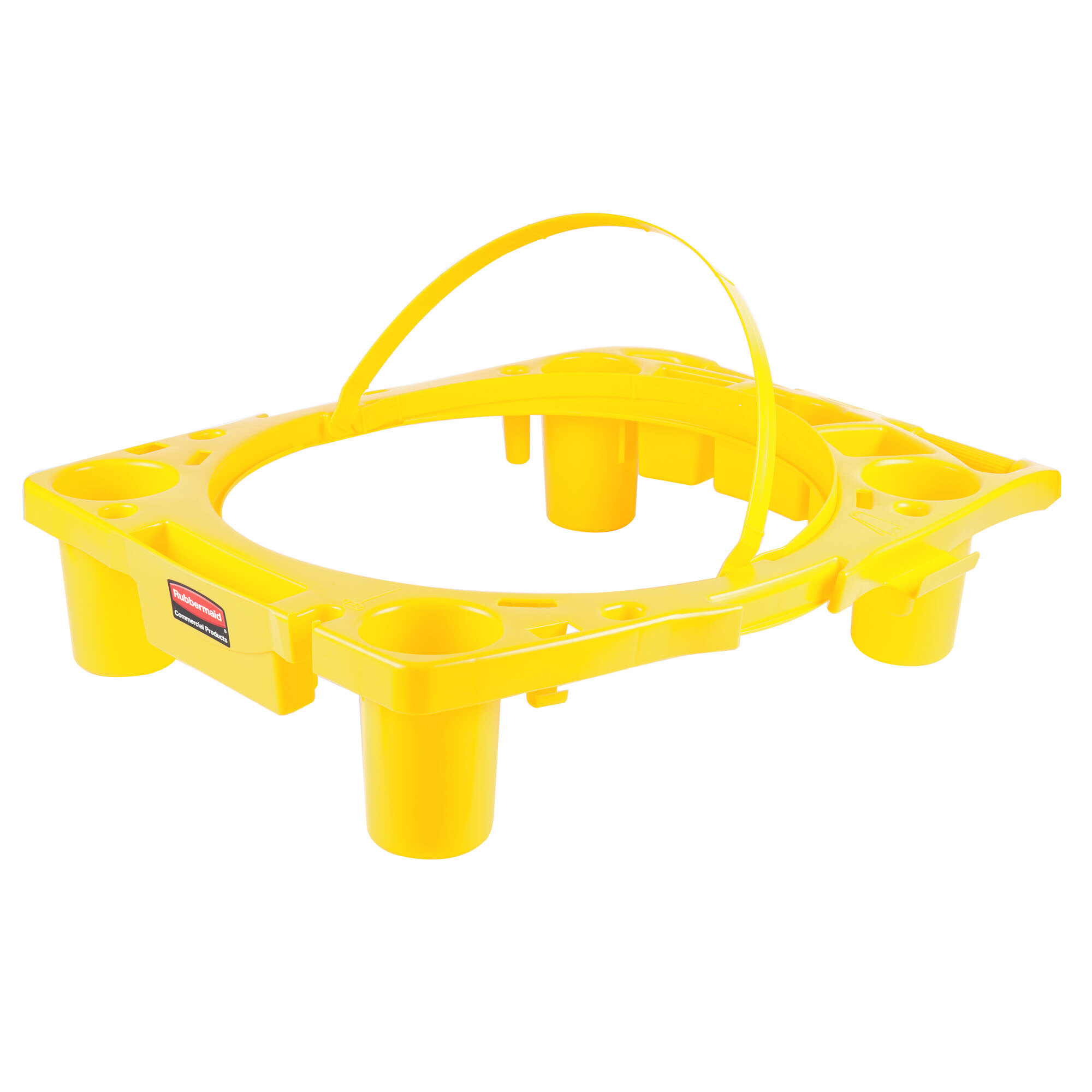 Rubbermaid FG9W8700YEL Brute 44 Gallon Yellow Rim Caddy