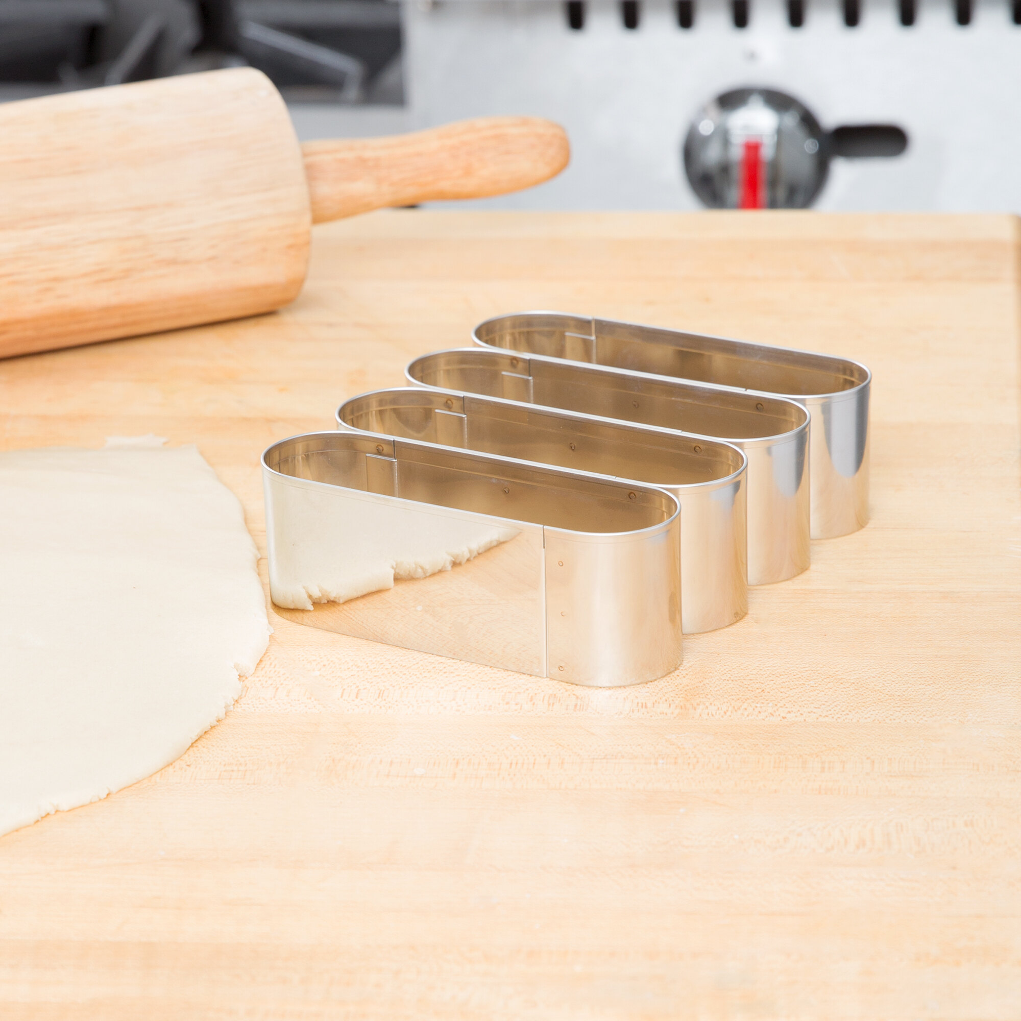 Ateco 5153 5" Stainless Steel Oval Cutter