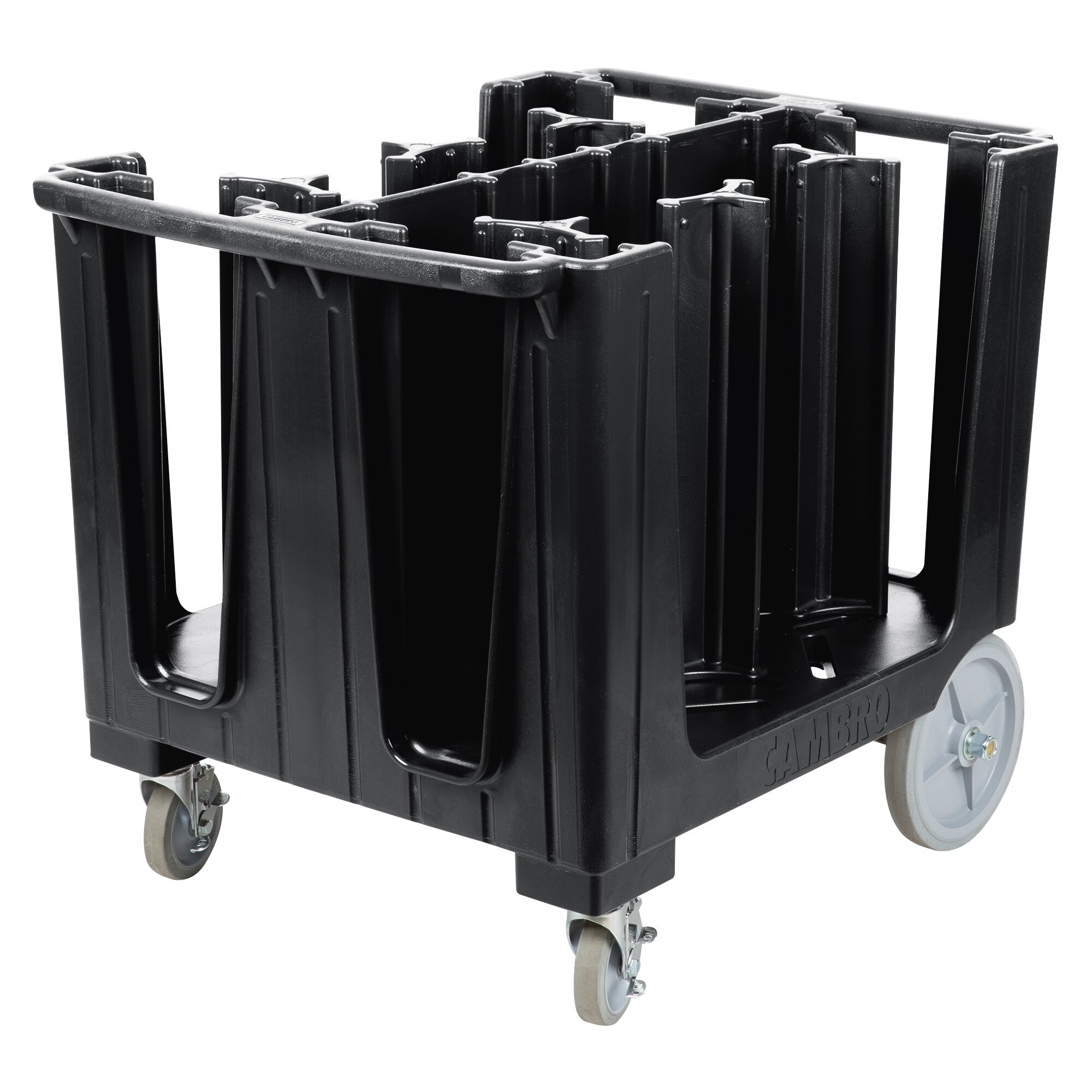 Cambro ADCS110 S Series Adjustable Black Dish Caddy with Vinyl Cover ...