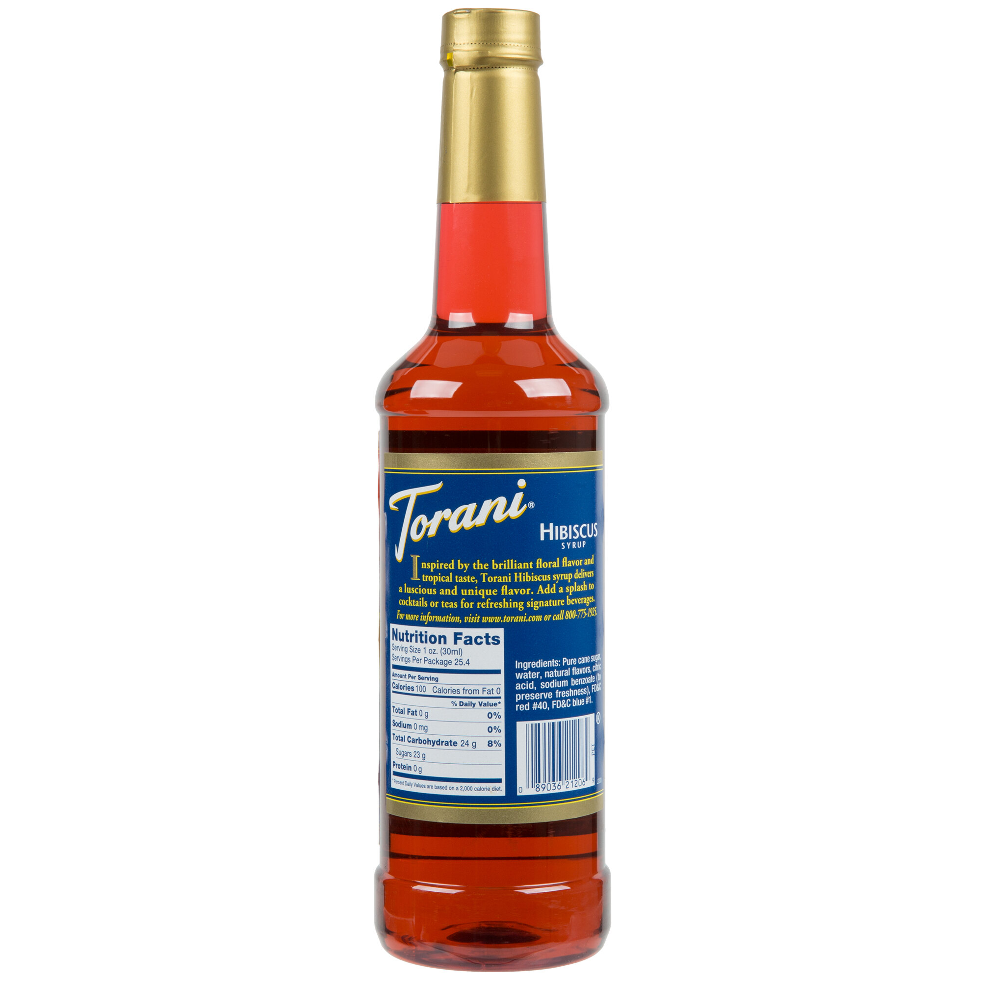 Torani Hibiscus Syrup - 750 mL: Shop at WebstaurantStore