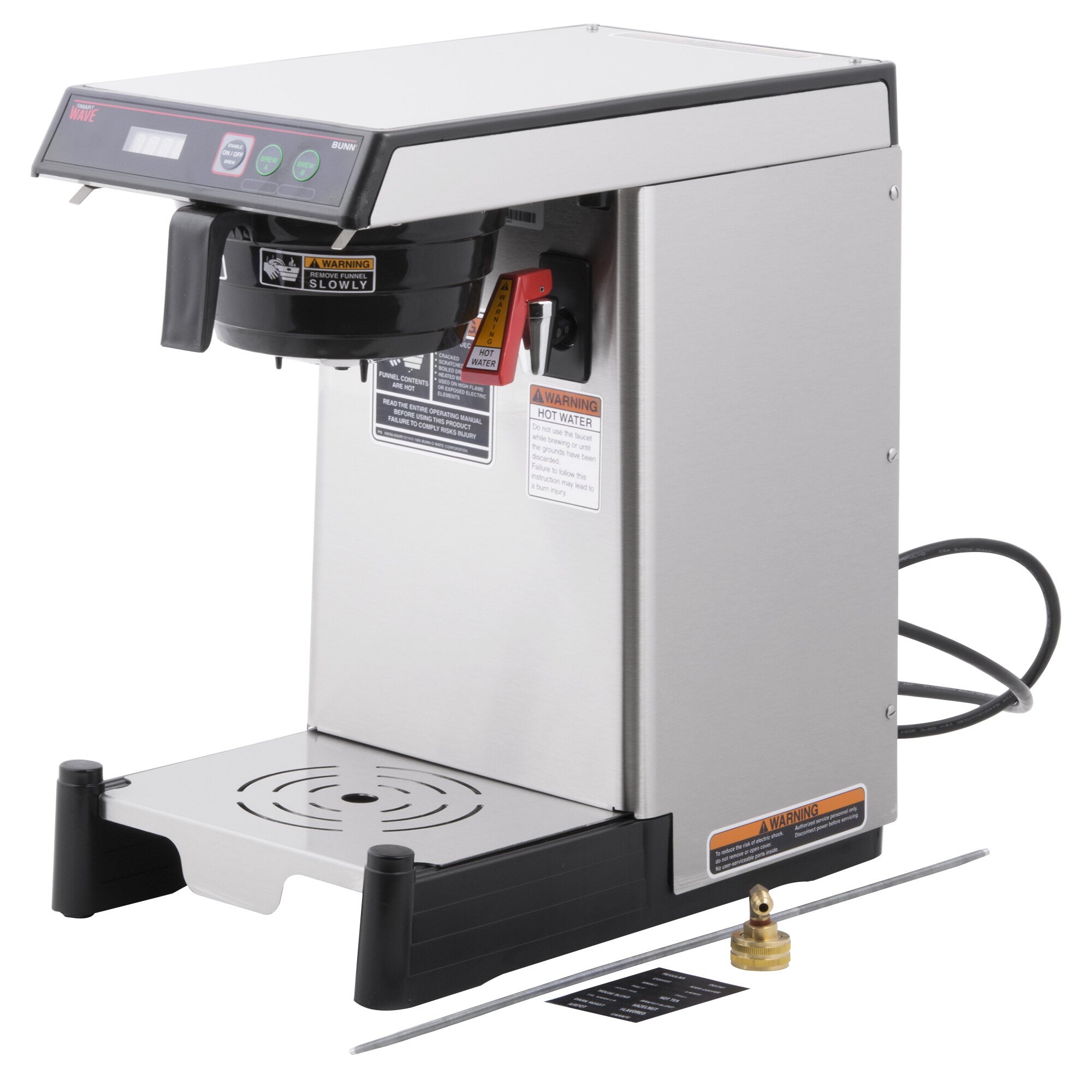 Bunn 39900.0005 15-APS SmartWAVE Airpot Coffee Brewer - 120V