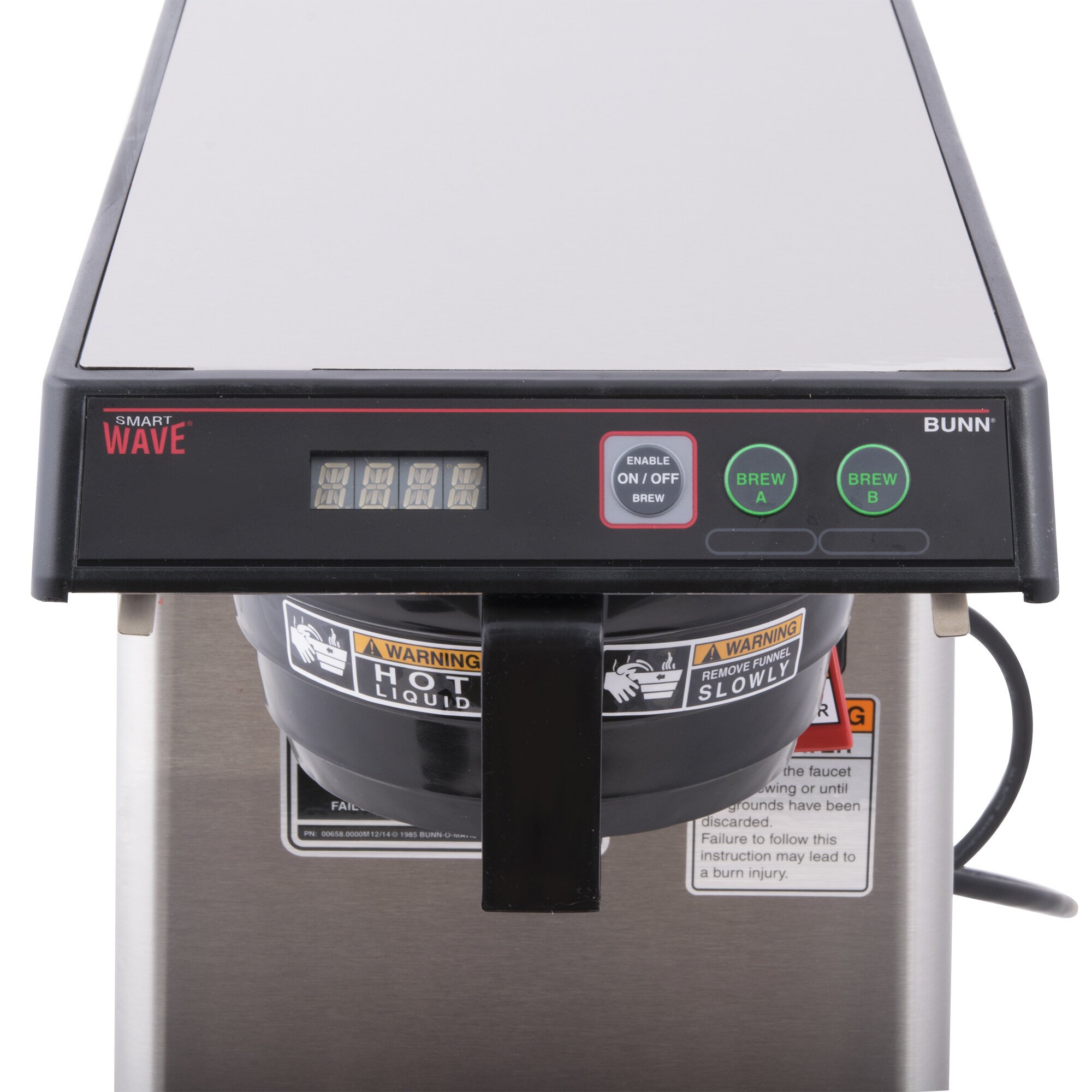 Bunn 39900.0005 15-APS SmartWAVE Airpot Coffee Brewer - 120V