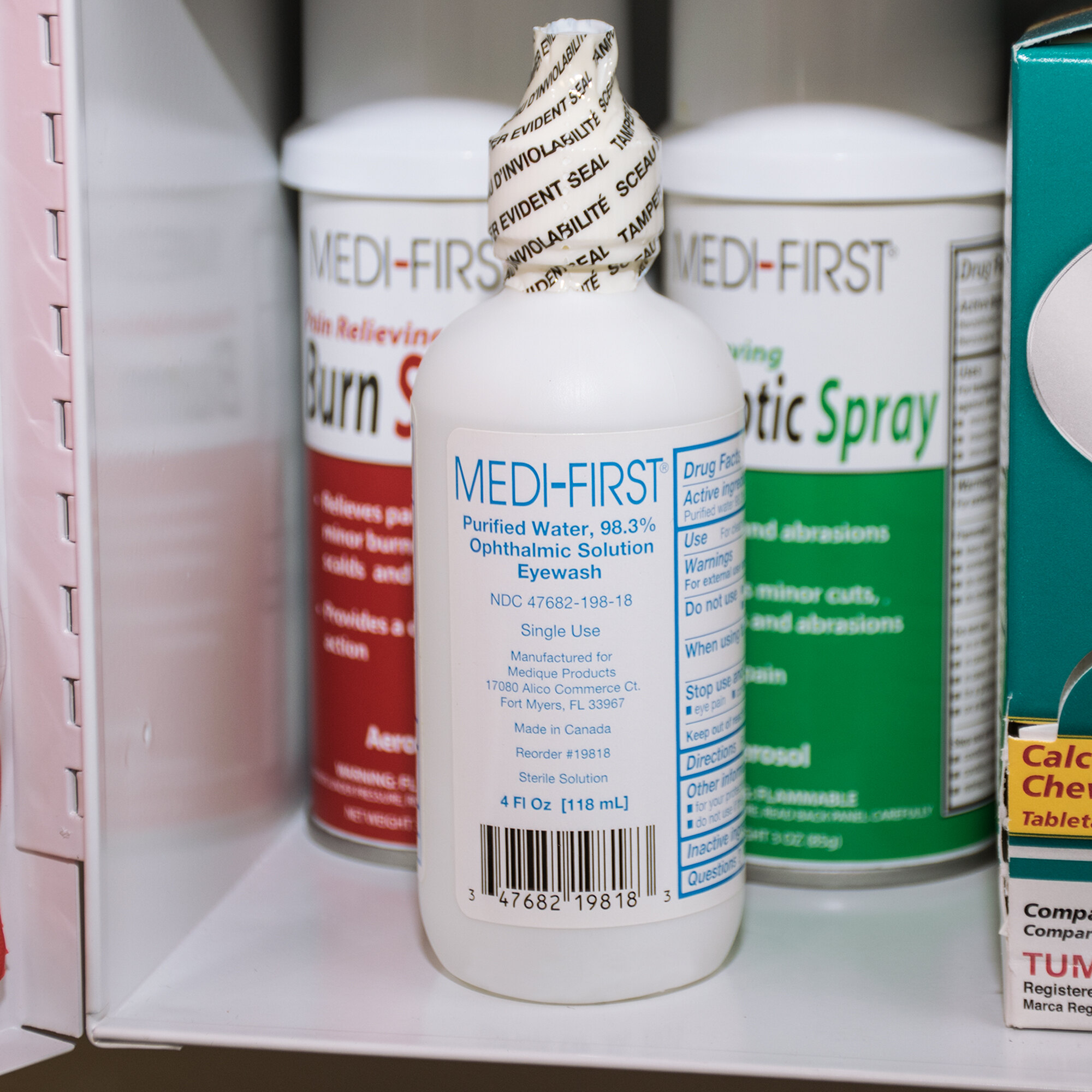 Medi-First First Aid Eye Wash, 4 oz. - WebstaurantStore